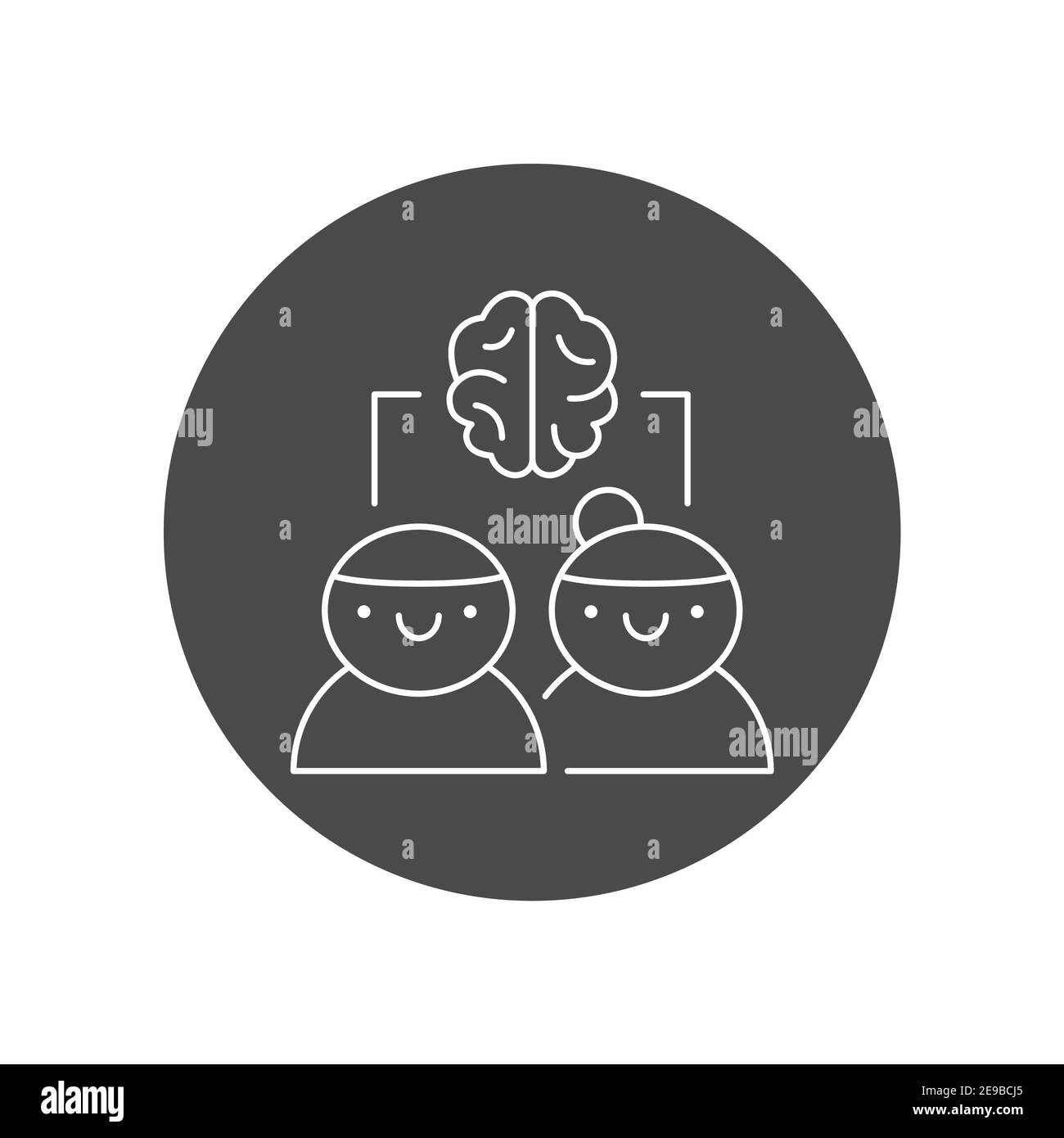 Brainstorming black glyph icon. Soft skills. Pictogram for web, mobile ...