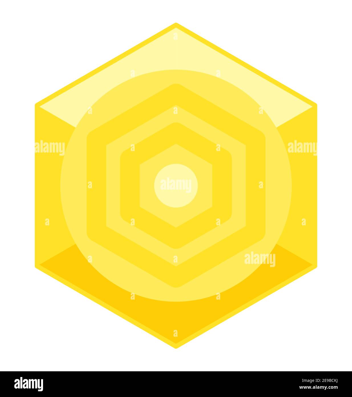 Honeycomb cell Stock Vector Images - Alamy