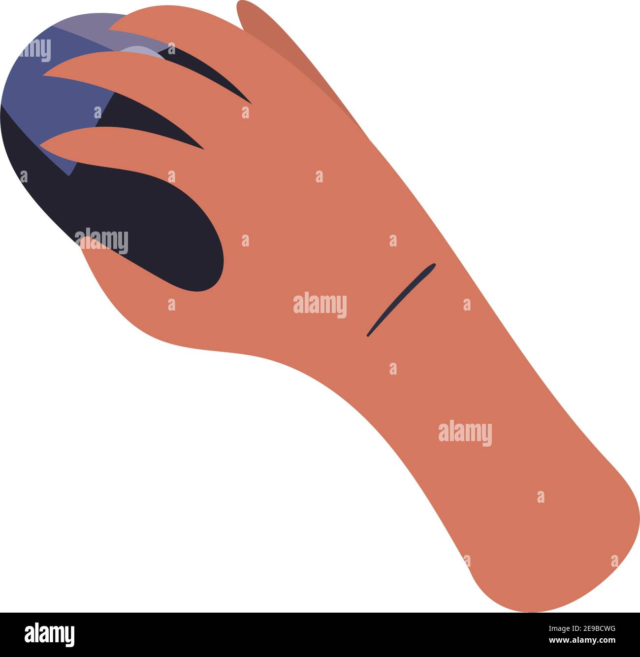 hand holding mouse design, Digital technology and communication theme ...