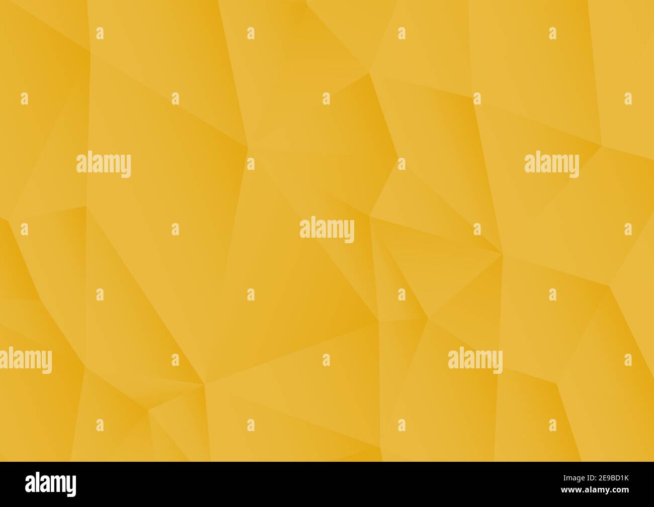 Abstract textured polygonal background. Yellow Lowpoly background ...