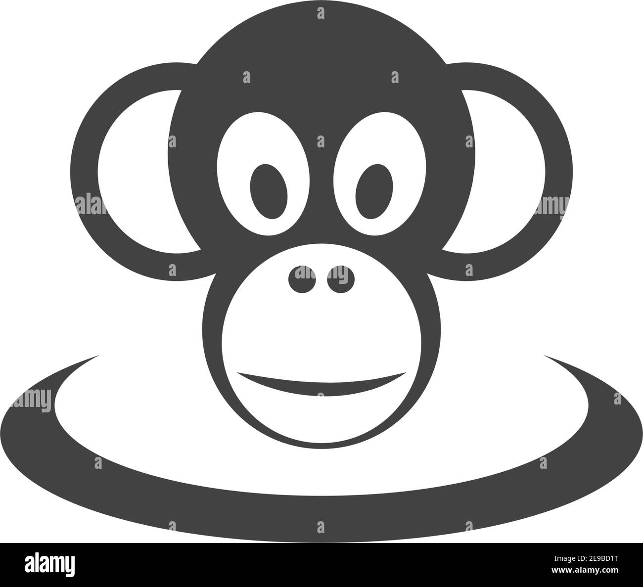 Monkey Face Template