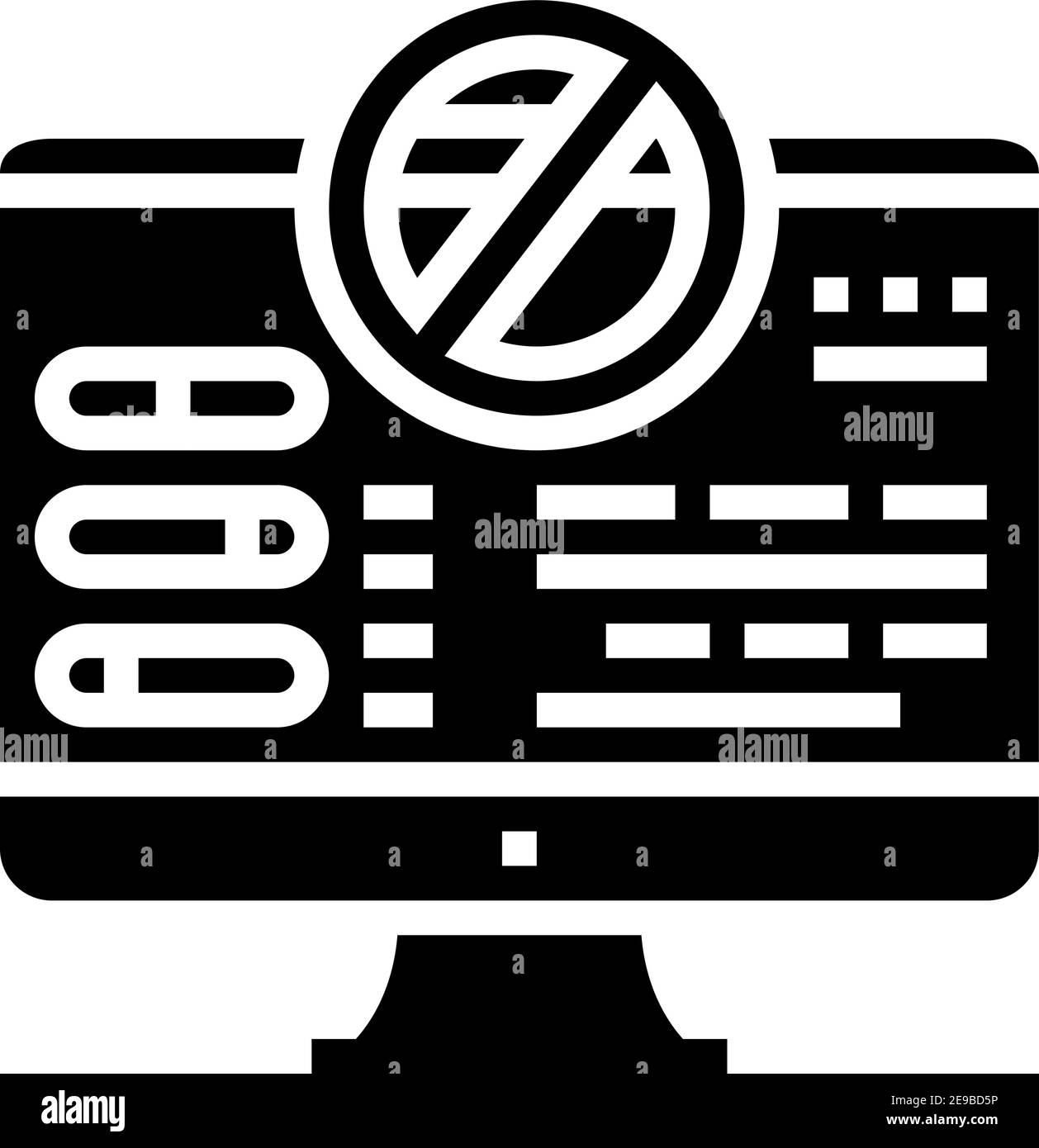 fixing computer errors glyph icon vector illustration Stock Vector ... fixing computer errors glyph icon vector illustration Stock Vector ...