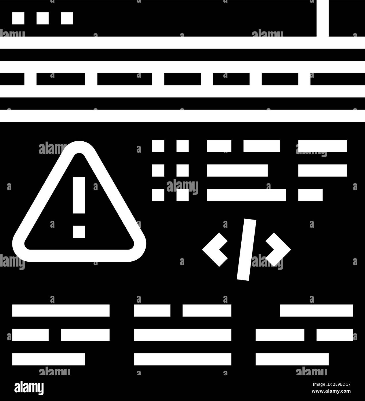 fixing program errors glyph icon vector illustration Stock Vector Image ... fixing program errors glyph icon vector illustration Stock Vector Image ...