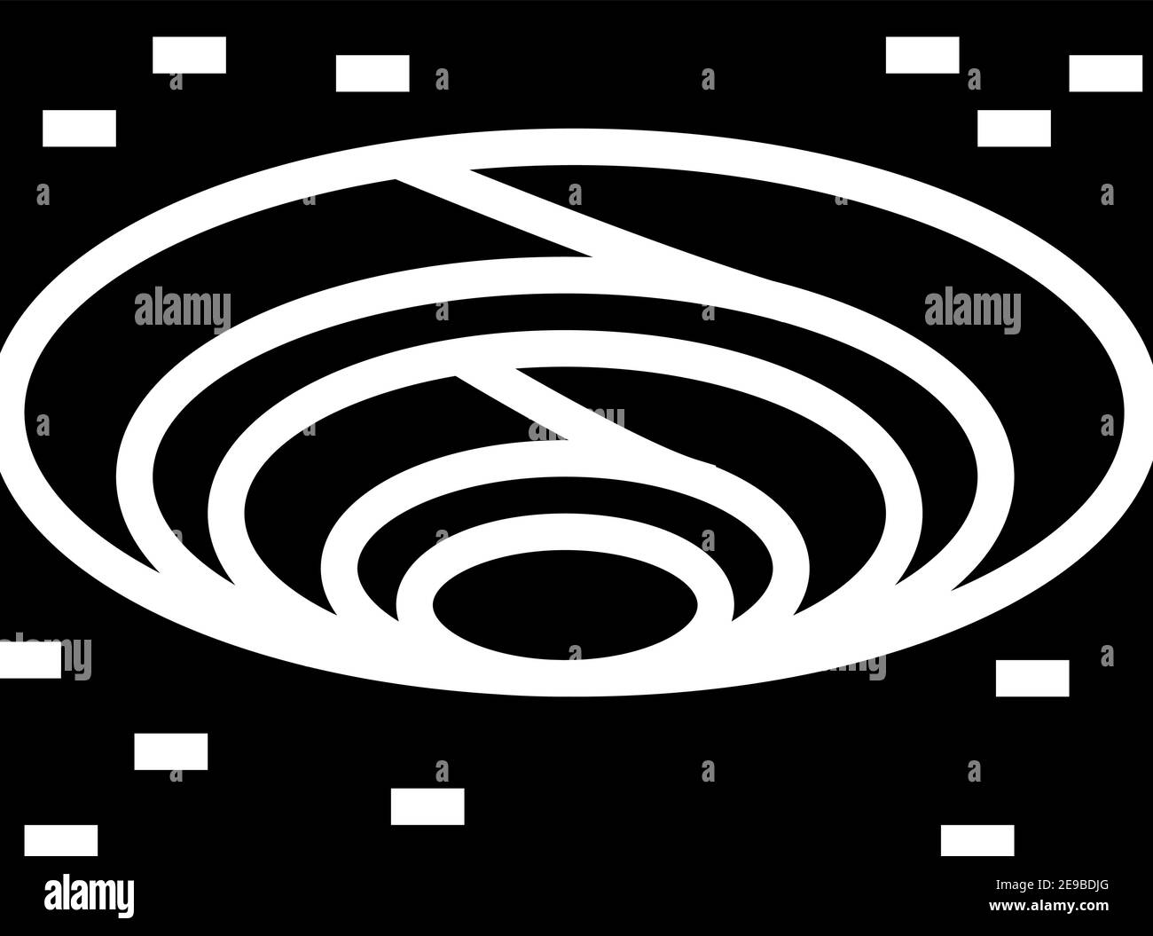 quarry stone glyph icon vector illustration Stock Vector Image & Art ...