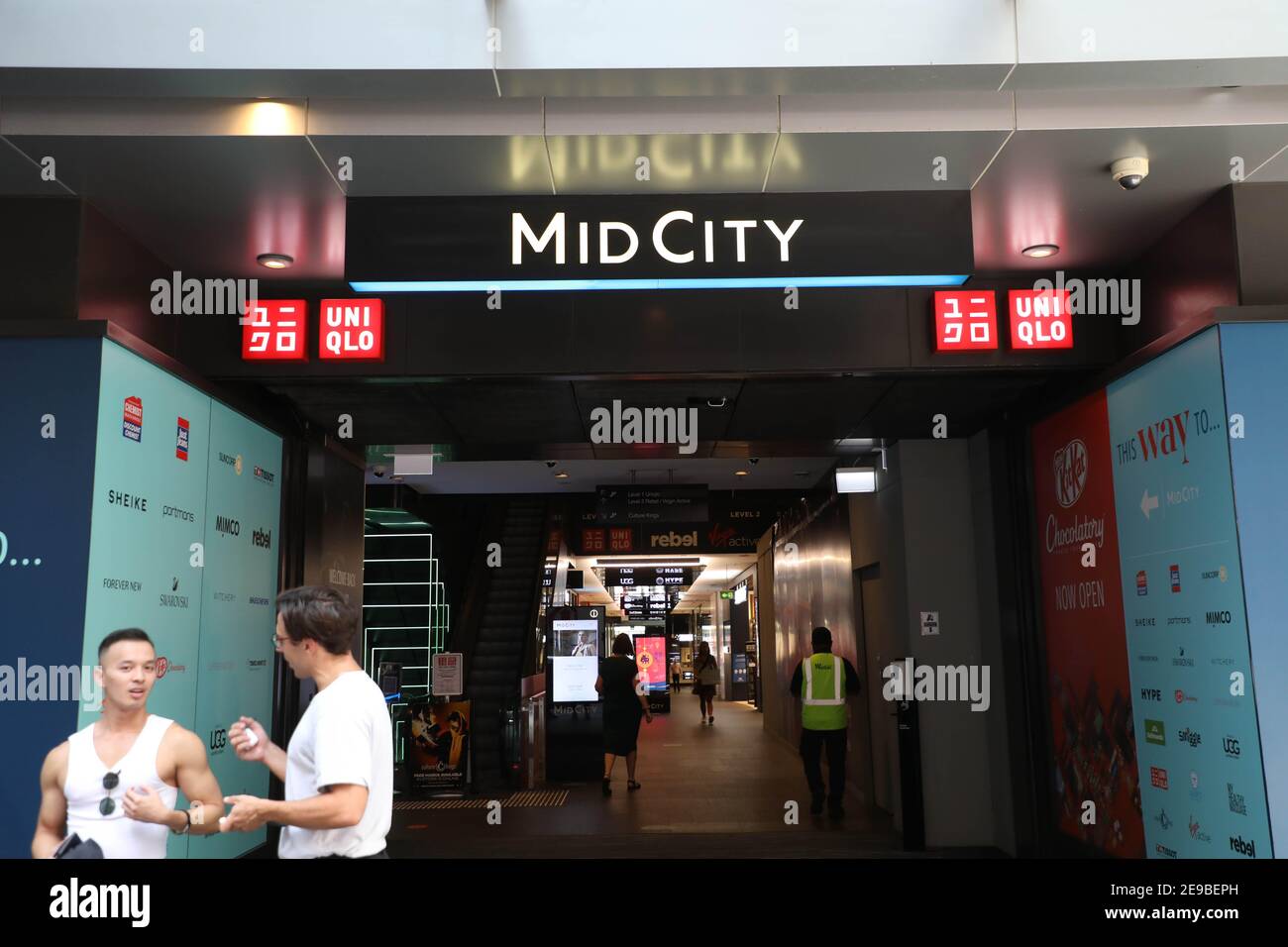 Mid City shopping centre, Sydney, Australia Stock Photo - Alamy