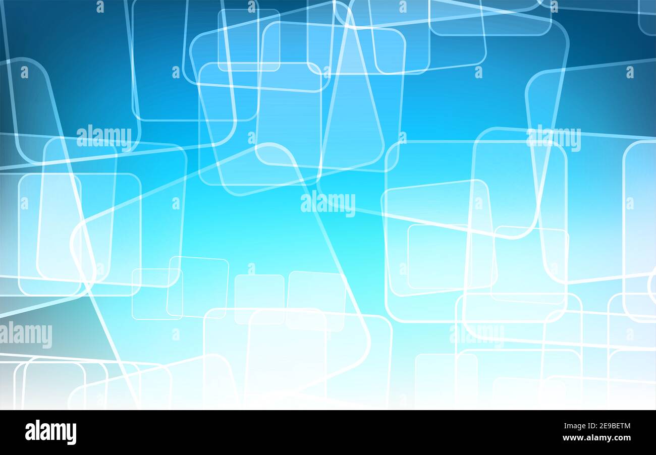 Abstract wide technology background with hexagons and gear wheels. Hi ...