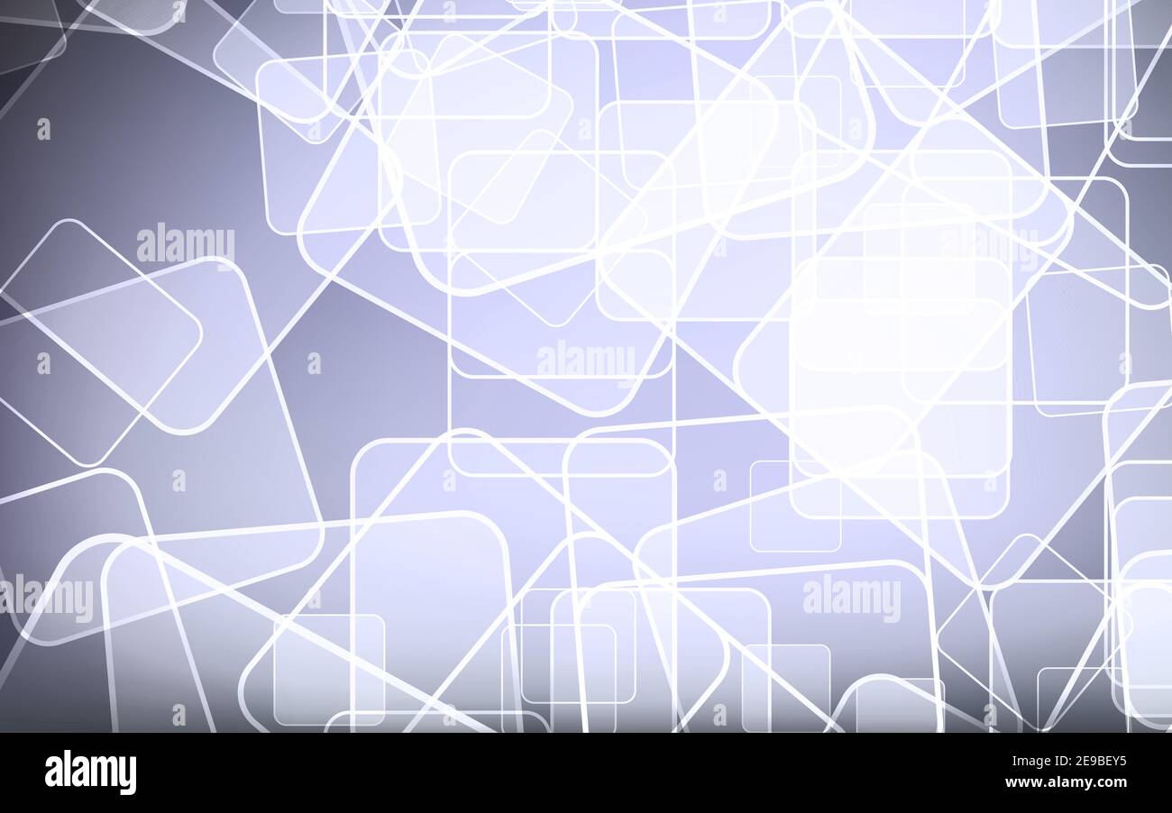 Abstract wide technology background with hexagons and gear wheels. Hi ...