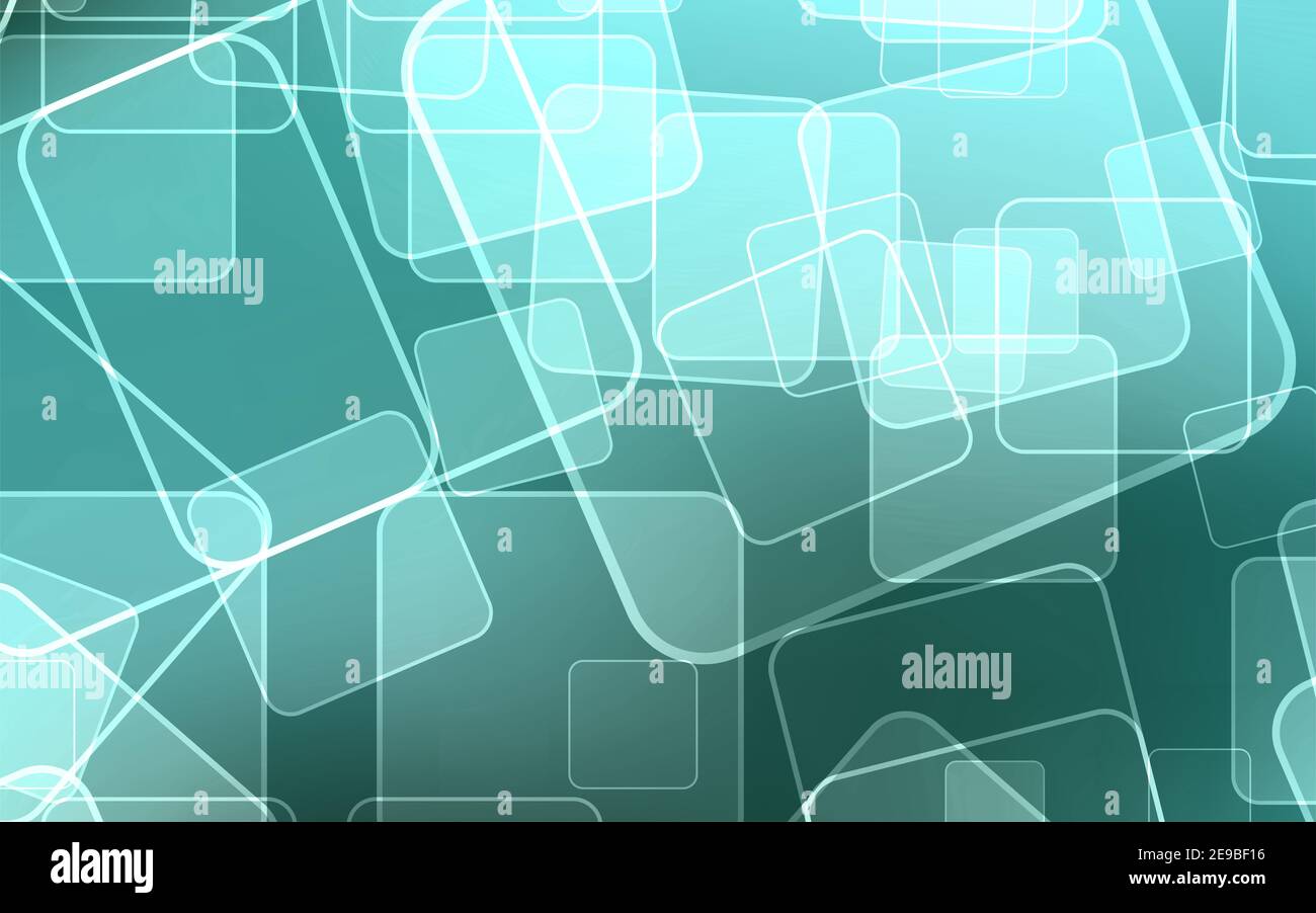 Abstract wide technology background with hexagons and gear wheels. Hi ...