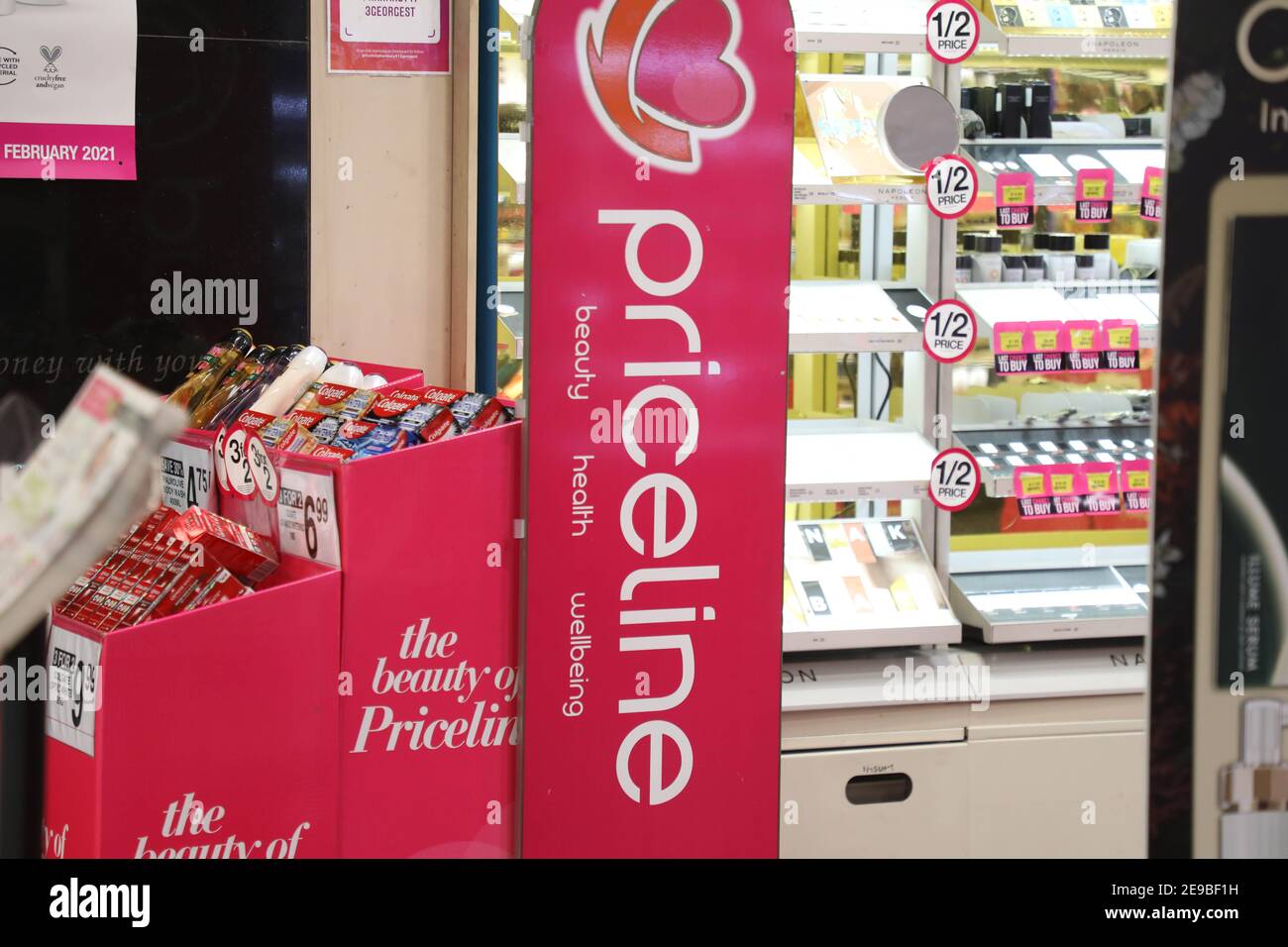 Priceline store at 413 George Street, Sydney NSW 2000 Stock Photo - Alamy