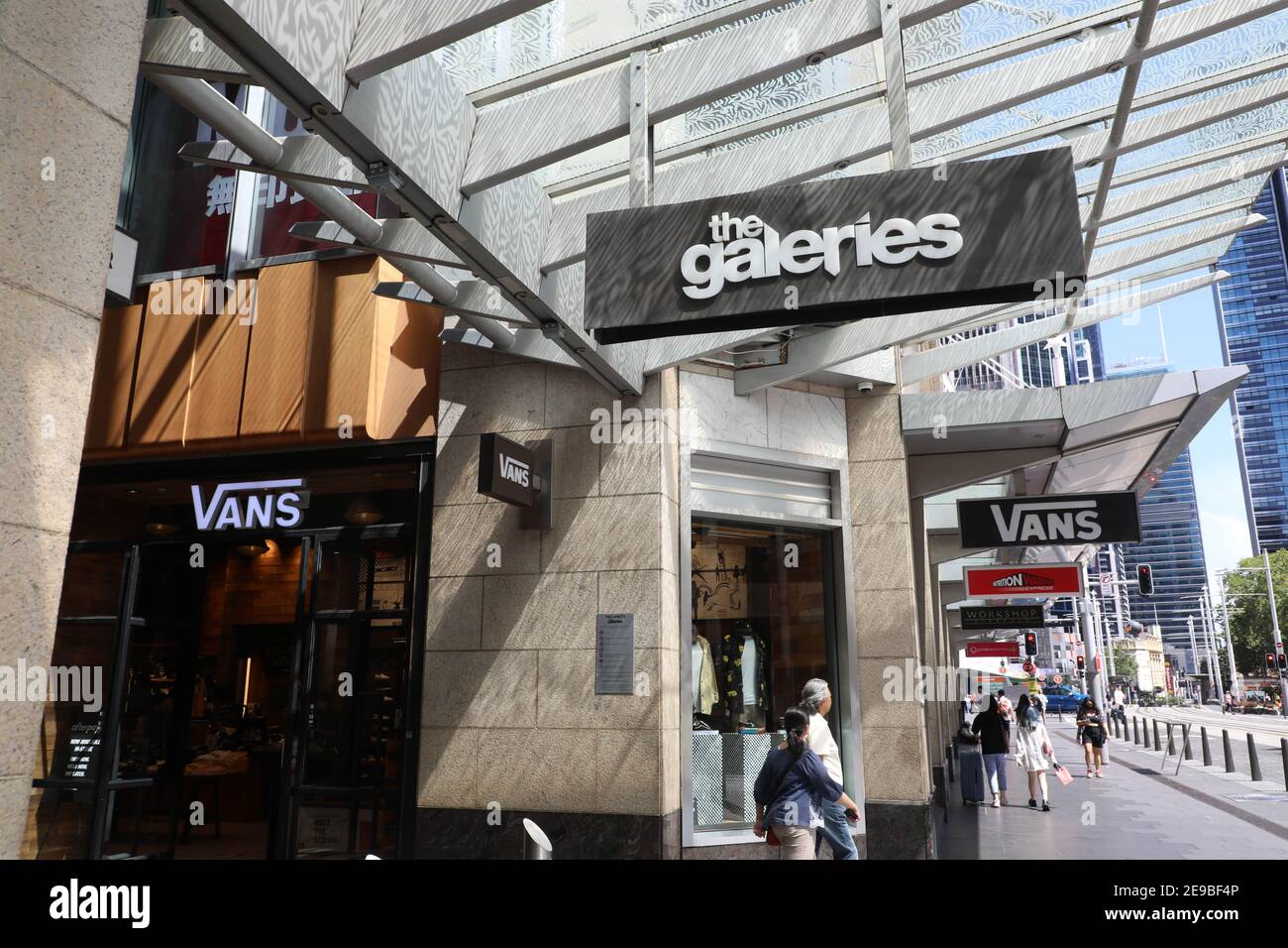 The Galeries shopping centre, Sydney, Australia Stock Photo - Alamy