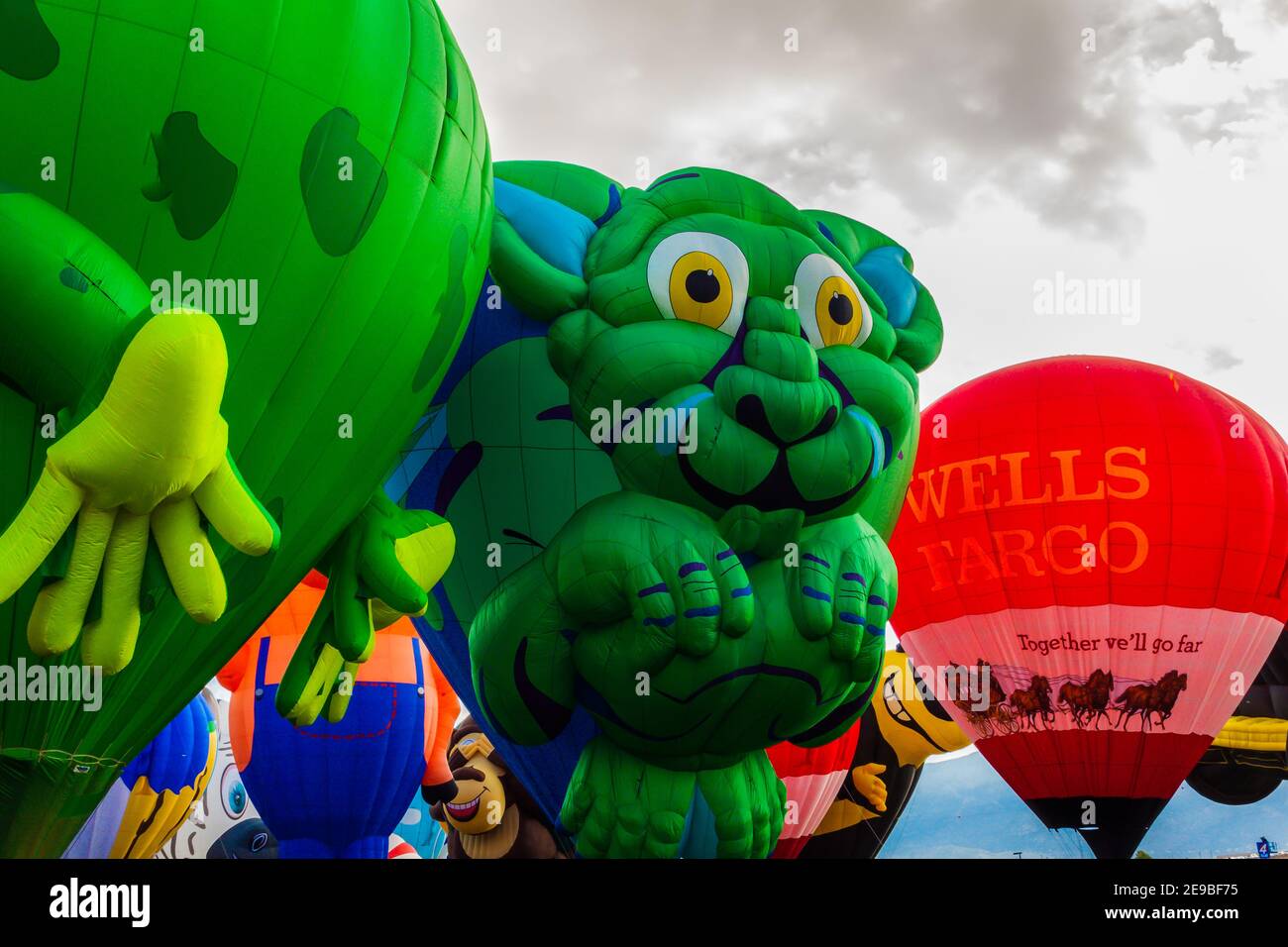 Morning Ascension For Special Shapes Rodeo, Albuquerque International ...
