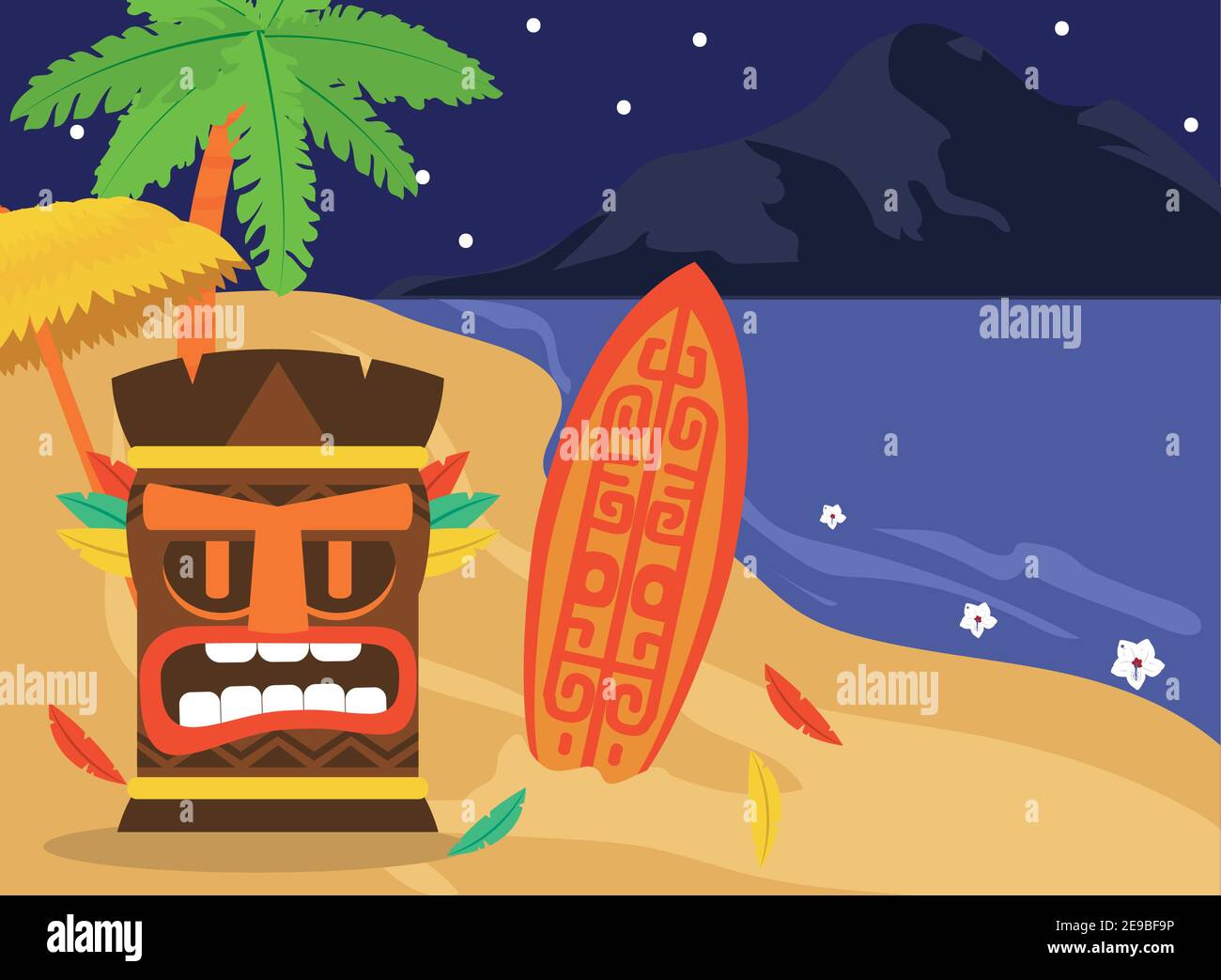 Sculpture at the beach Stock Vector Images - Alamy