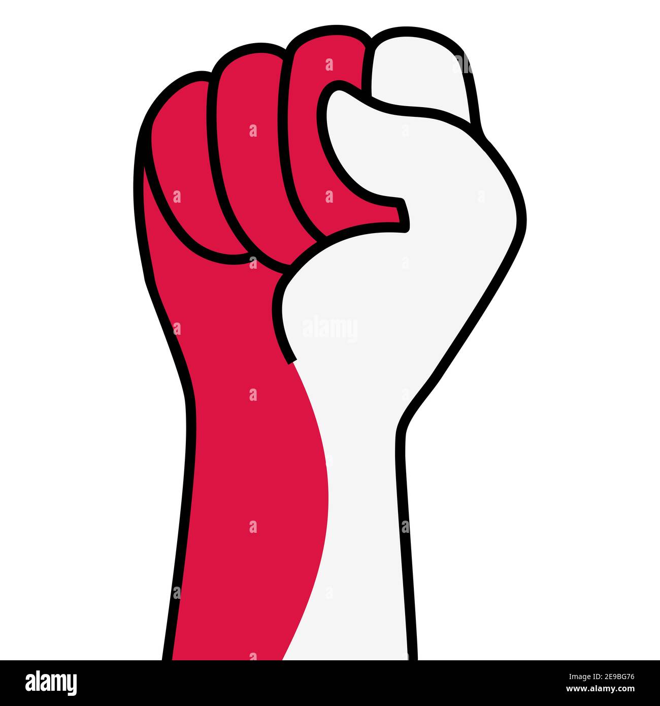 Poland flag Stock Vector Images - Alamy