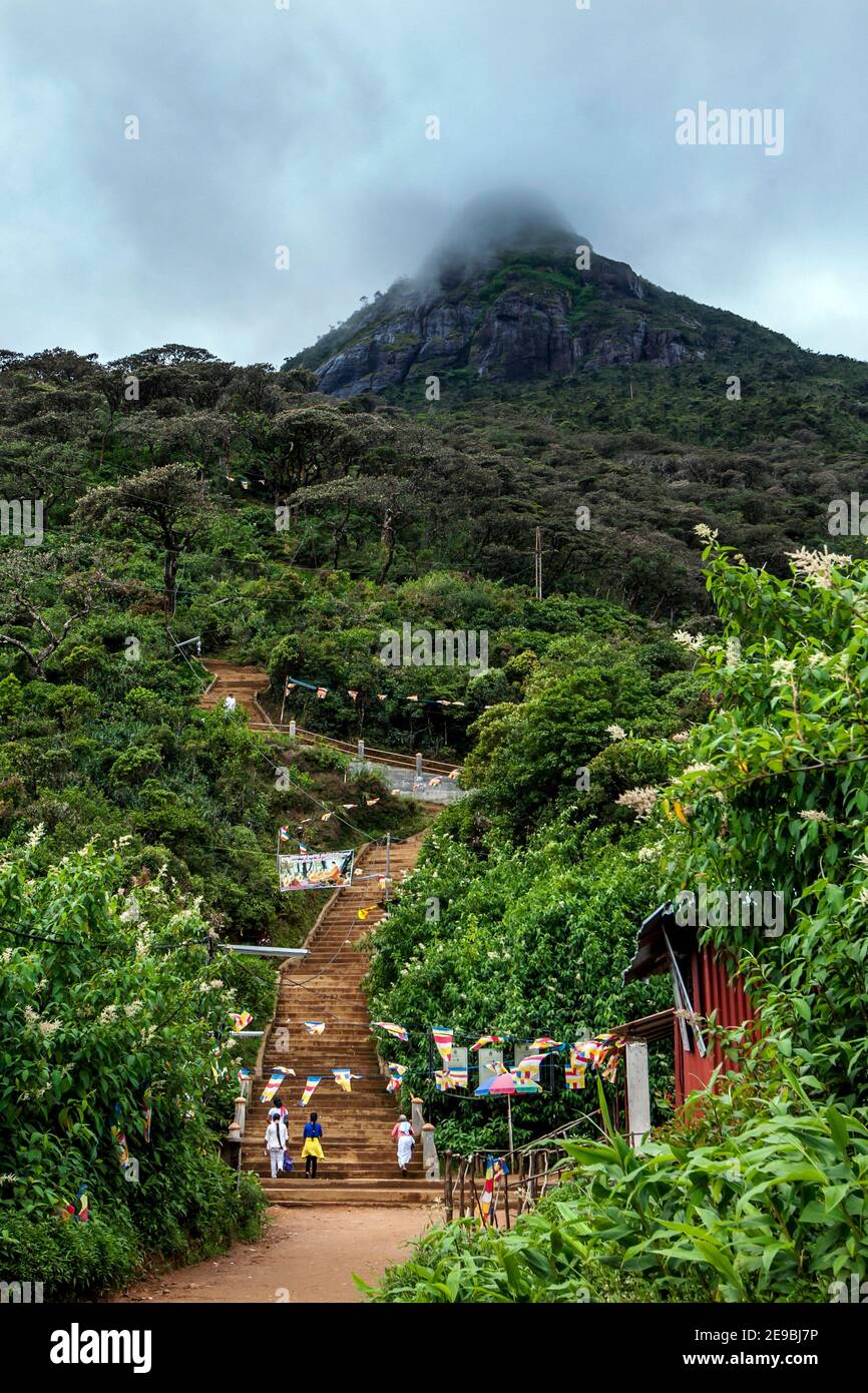 Sri pada hi-res stock photography and images - Alamy