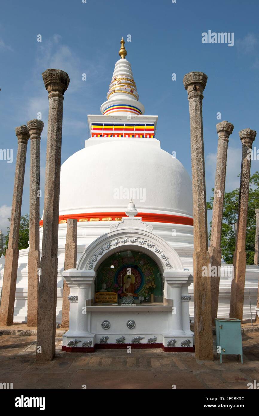 The Thuparama Dagoba at Anuradhapura is the oldest Buddhist dagoba in ...