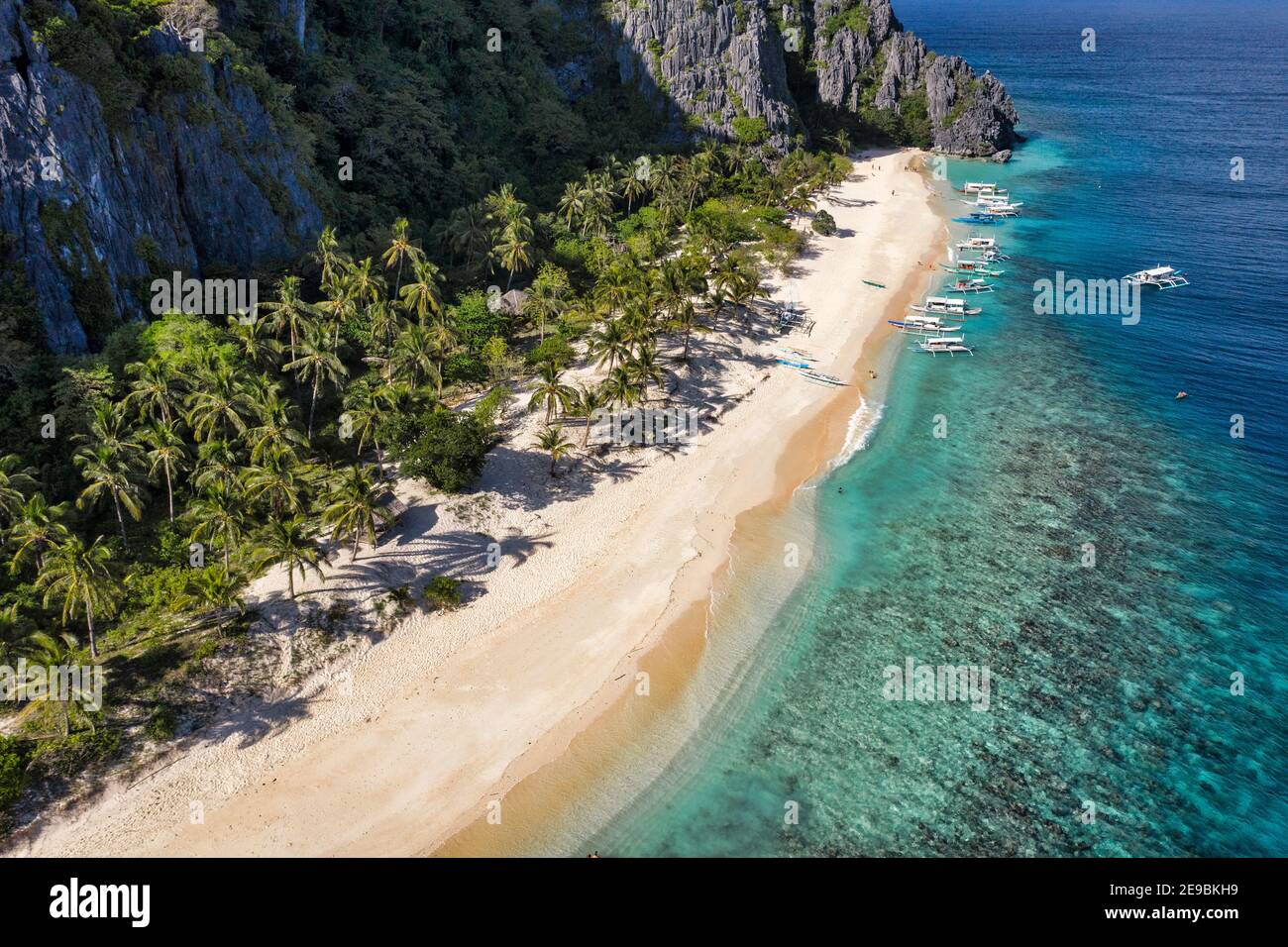 Black Island, Coron, Palawan, Philippines Stock Photo - Alamy