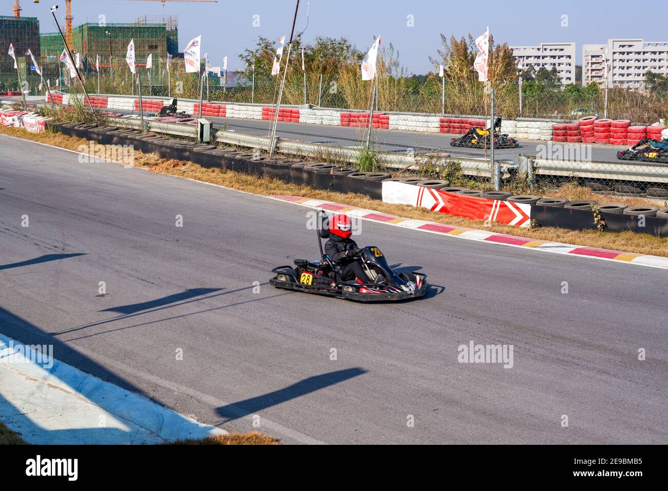 Go kart building hi-res stock photography and images - Alamy