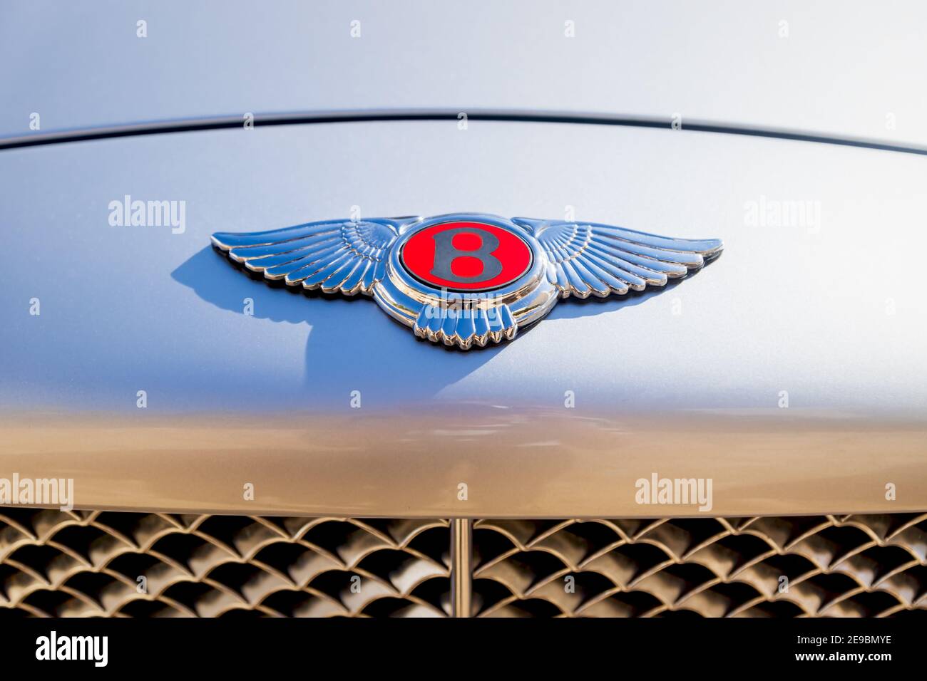 Car Logo With A B And Wings