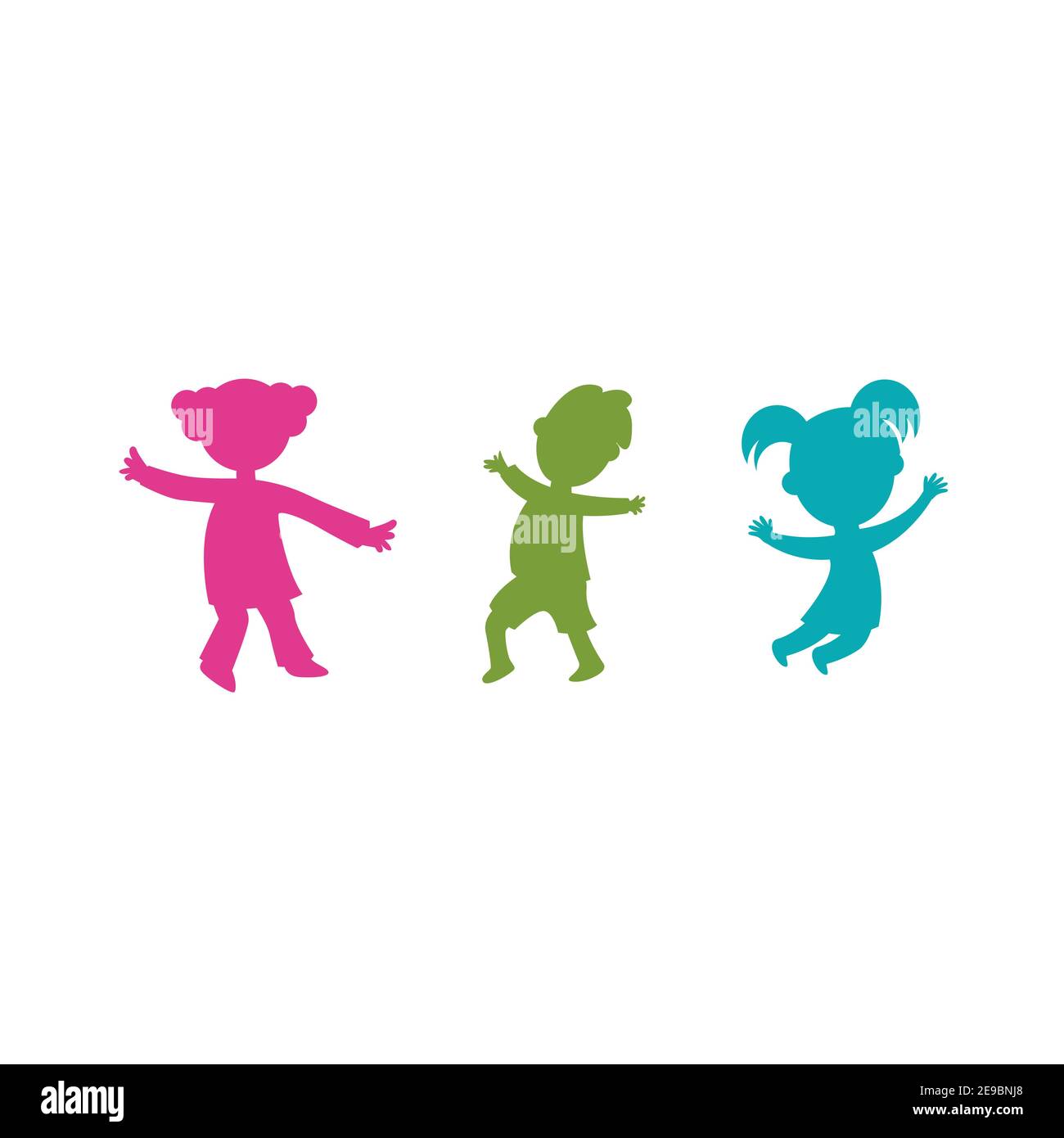 kids concept vector illustration icon design Stock Vector Image & Art ...