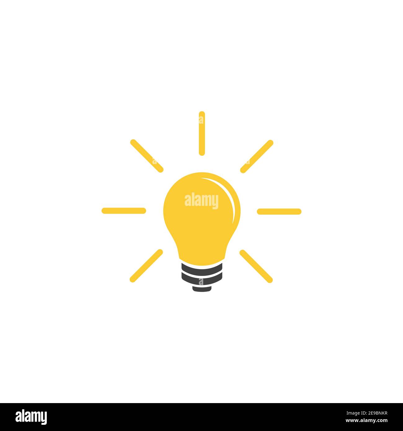 light bulb symbol vector design illustration Stock Vector Image & Art ...