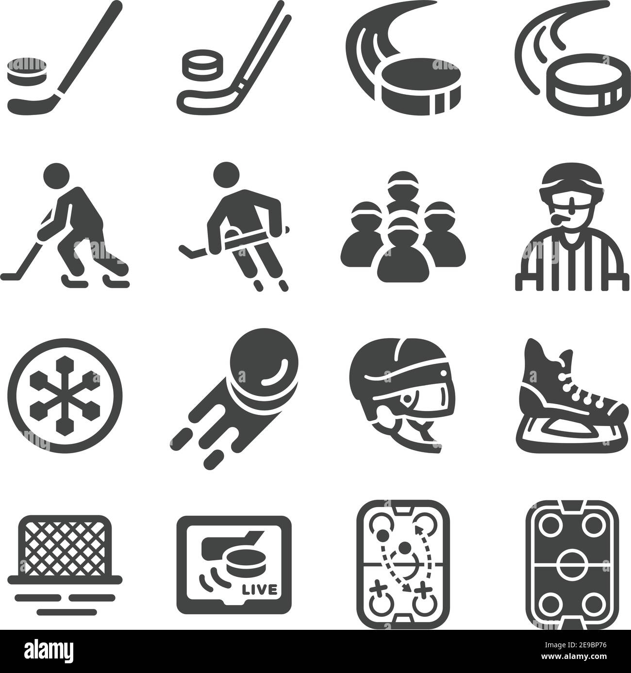 Hockey net Stock Vector Images - Alamy