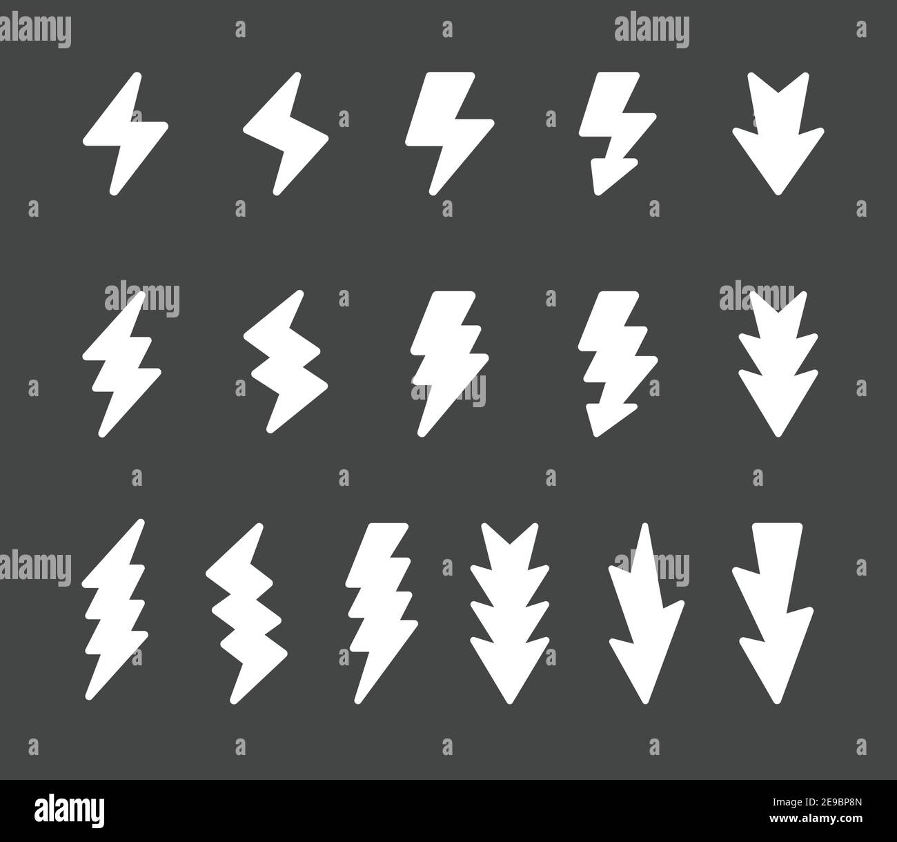 Thunder logo Black and White Stock Photos & Images - Alamy