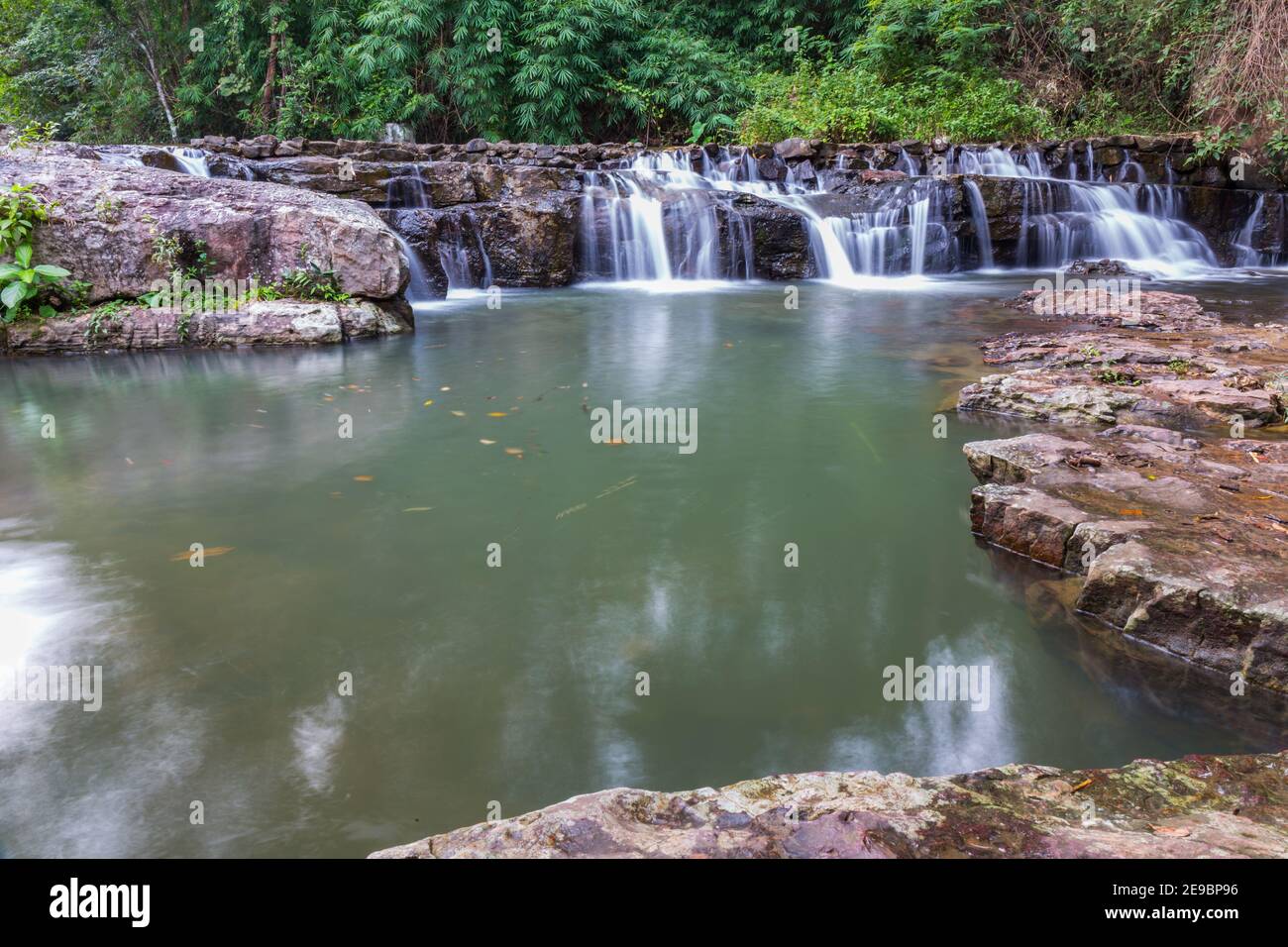 beautiful waterfall water moving Stock Photo - Alamy