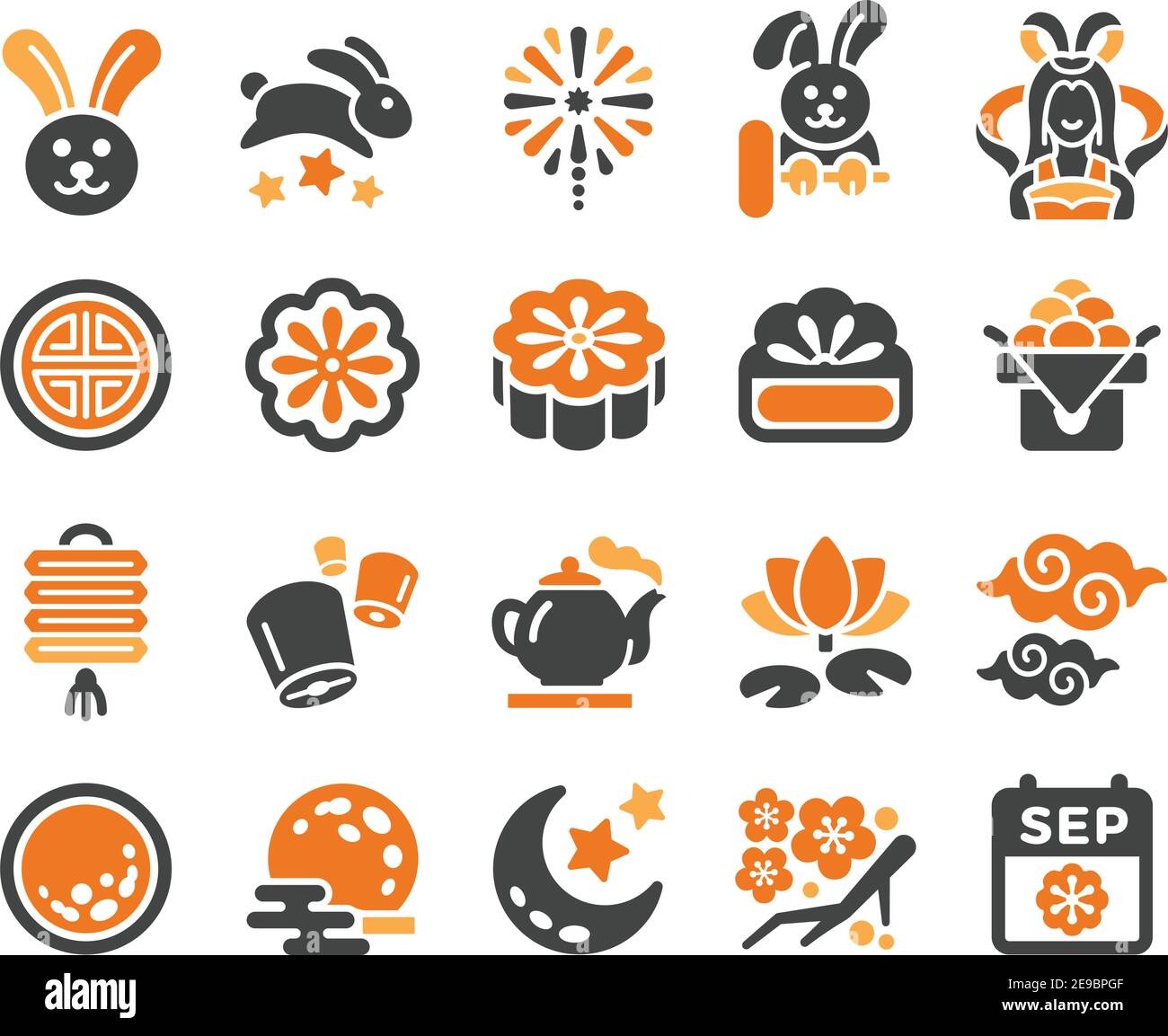 Mid autumn festival vector vectors hi-res stock photography and images ...