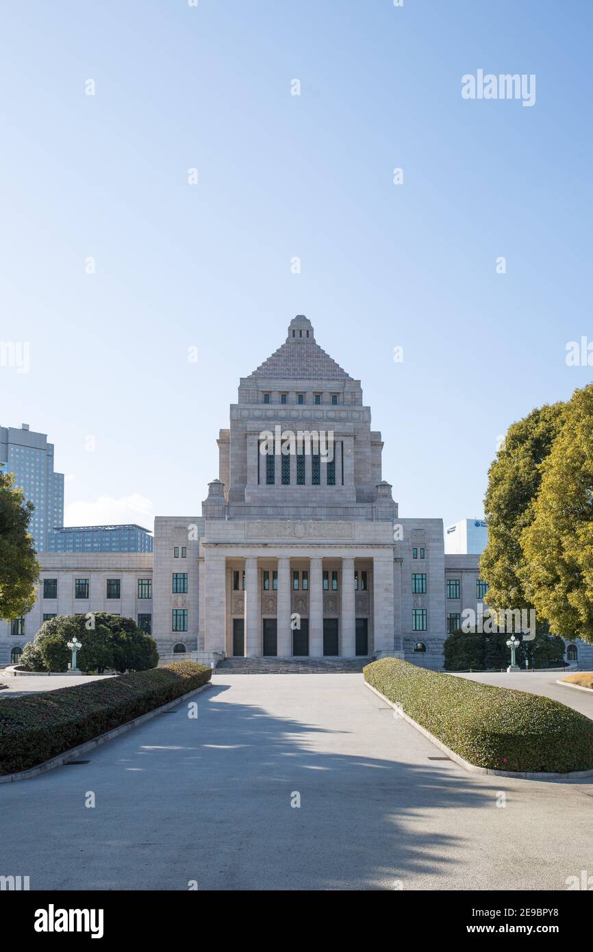 Japan parliament building 2021 hi-res stock photography and images - Alamy