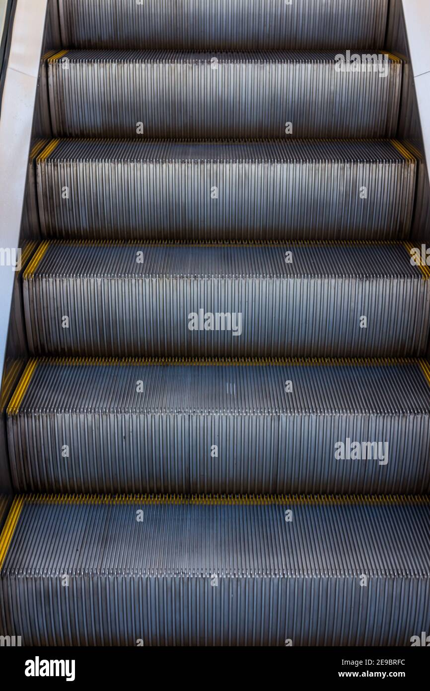 escalator in modern office building Stock Photo - Alamy