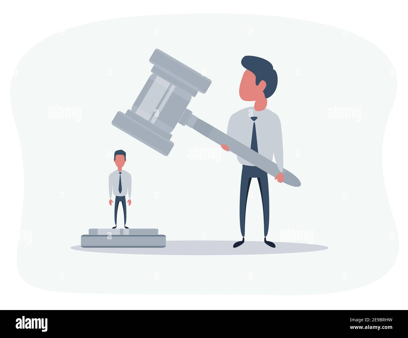 Accused in court Stock Vector Images - Alamy