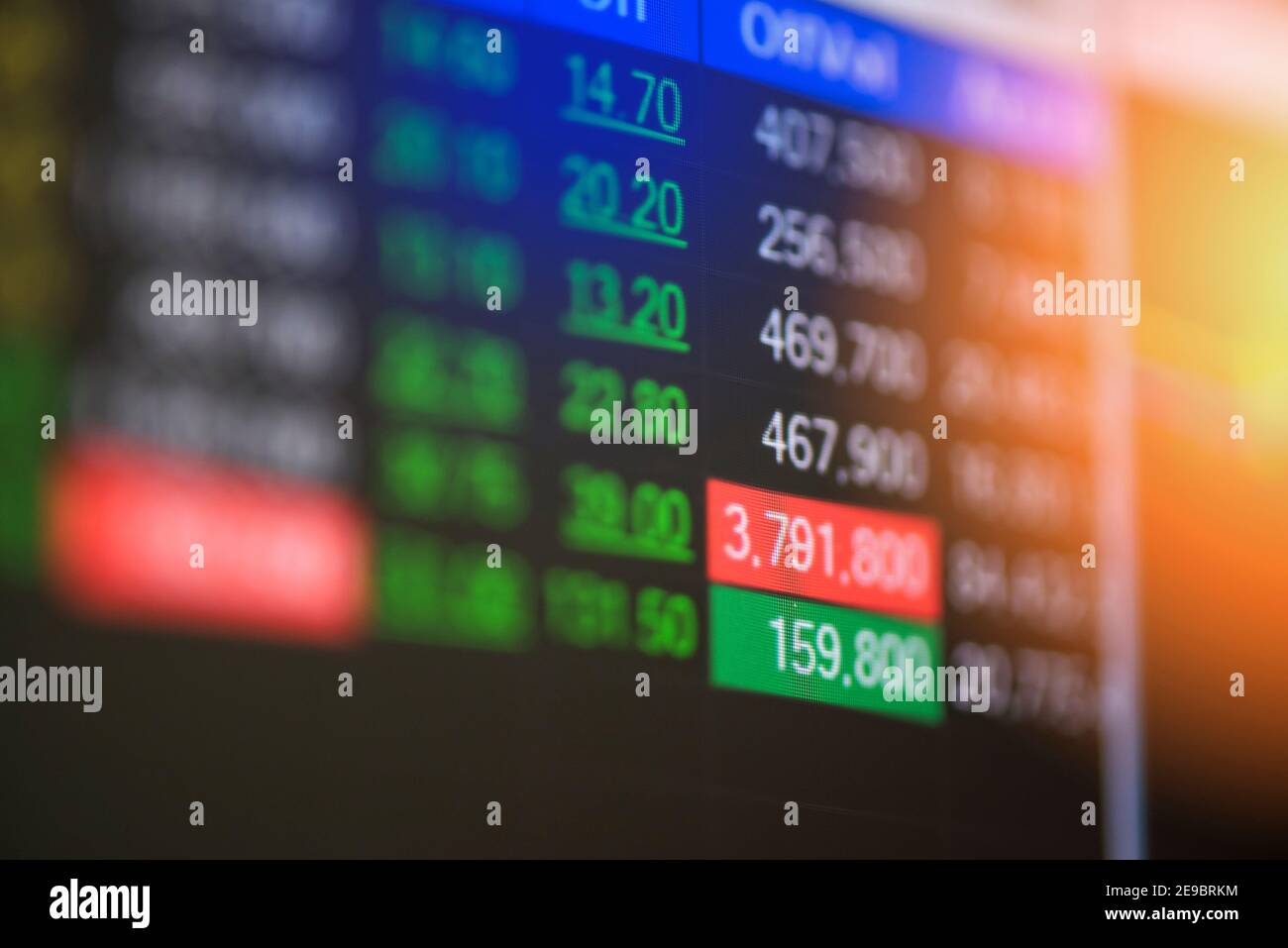 Stock market digital graph chart business indicator stock exchange ...