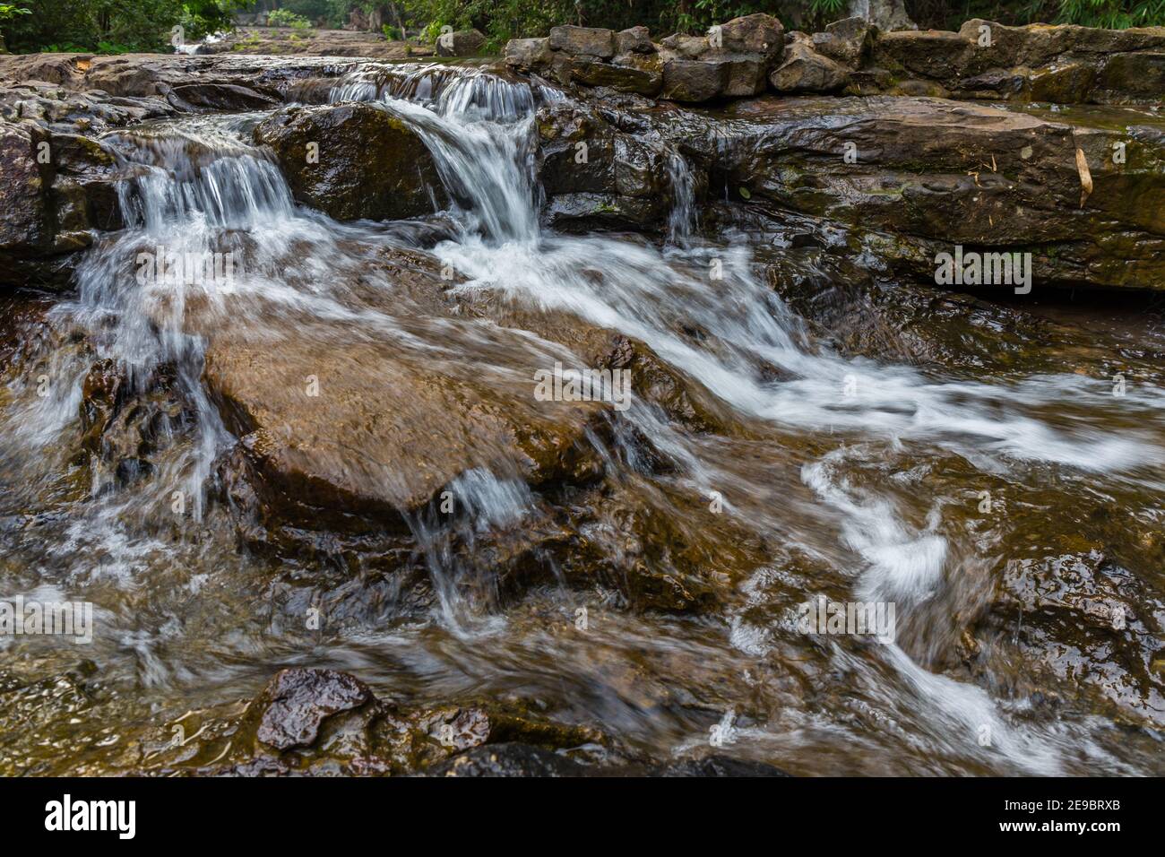 beautiful waterfall water moving Stock Photo - Alamy