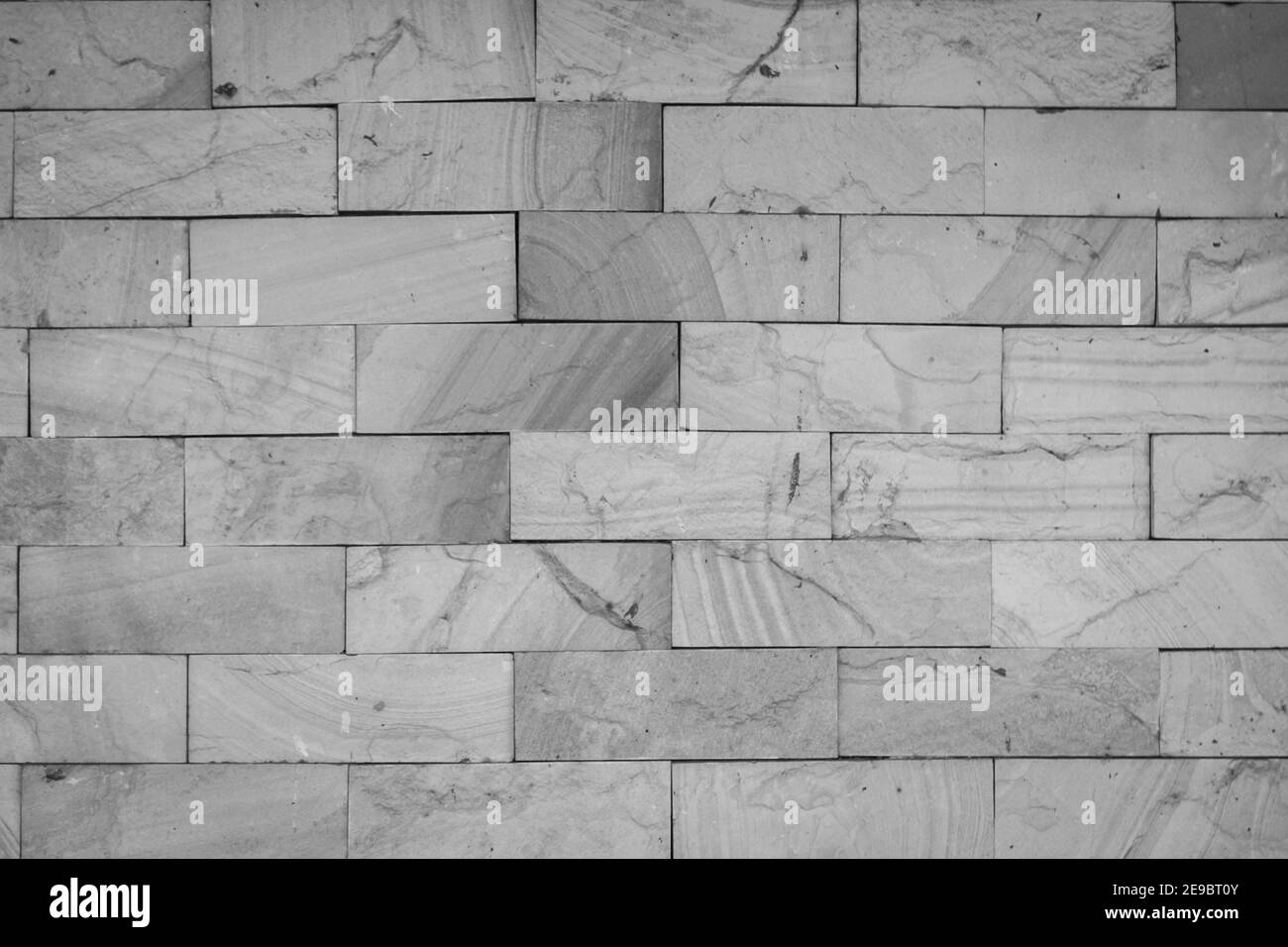 stone wall made with blocks background Stock Photo - Alamy
