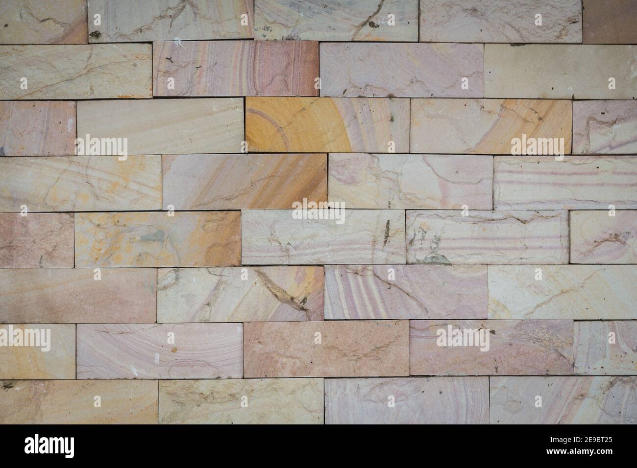 stone wall made with blocks background Stock Photo - Alamy