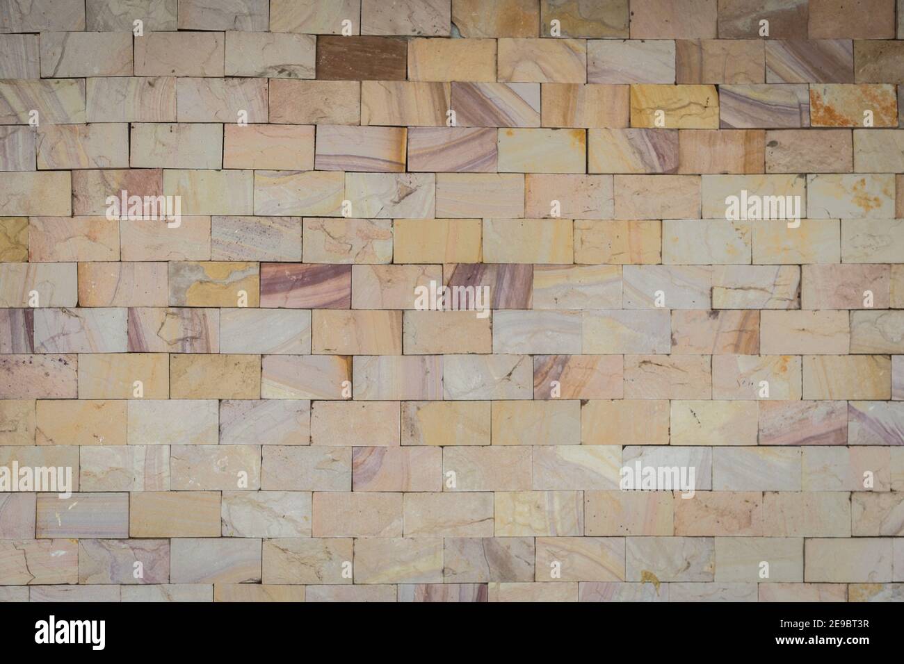 stone wall made with blocks background Stock Photo - Alamy
