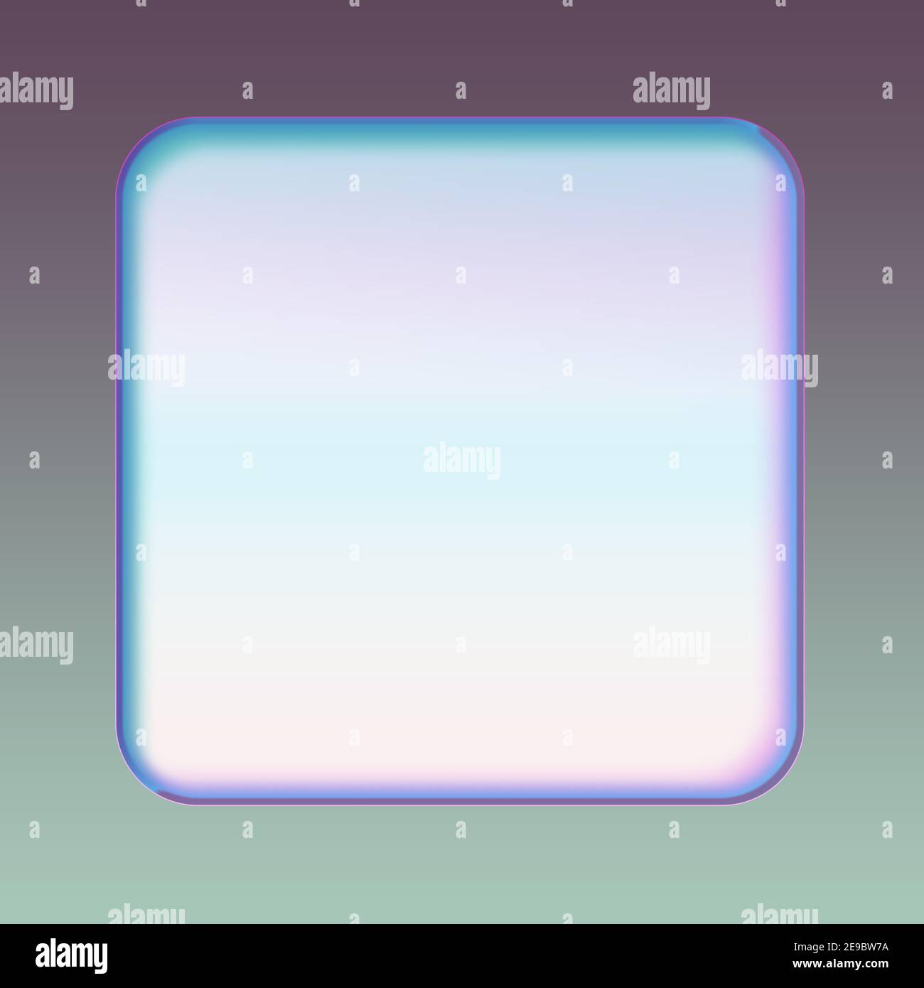 An abstract 3d rounded square block shape background image Stock Photo ...