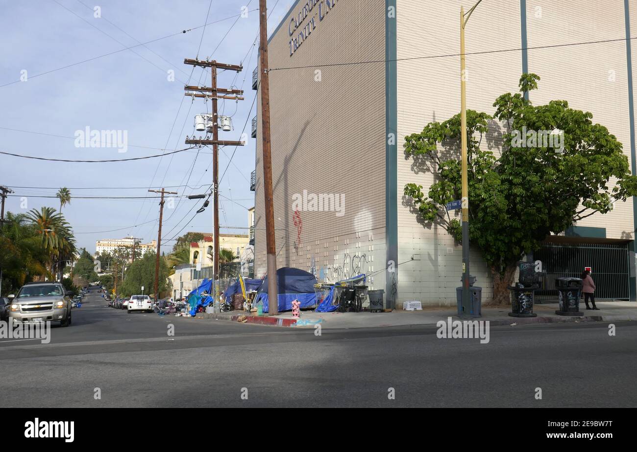 Los Angeles, California, USA 3rd February 2021 A general view of ...