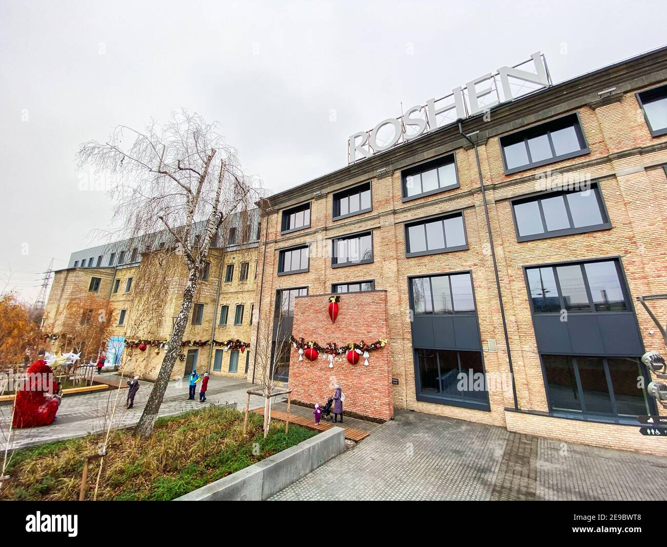 Roshen Confectionery Factory in Kiev, Ukraine Stock Photo - Alamy
