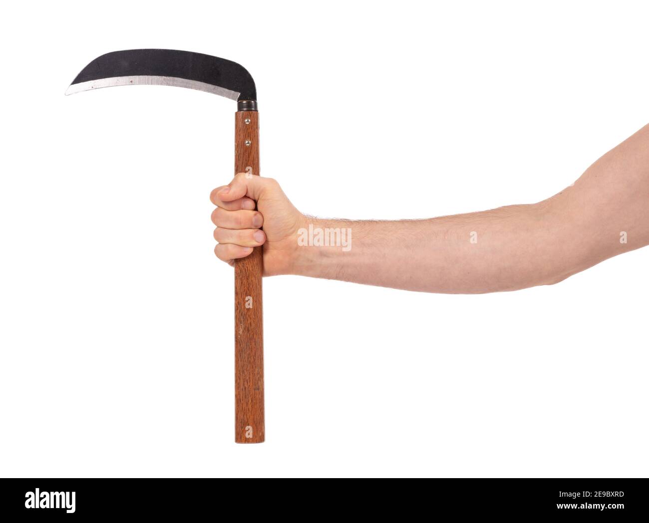 Japanese kama weapon, isolated on white background Stock Photo - Alamy