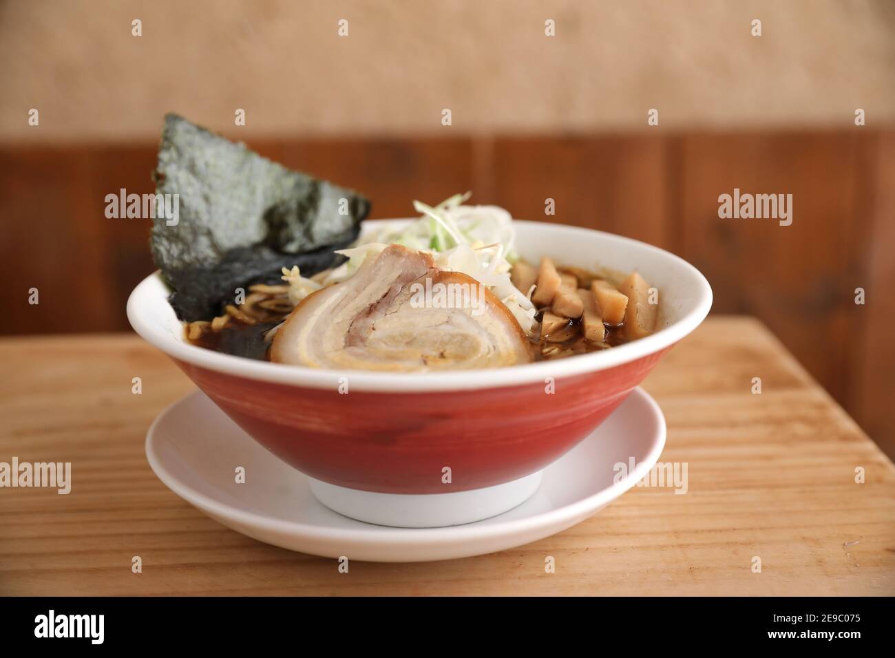 Ramen Japanese noodle soup japanese food Stock Photo - Alamy