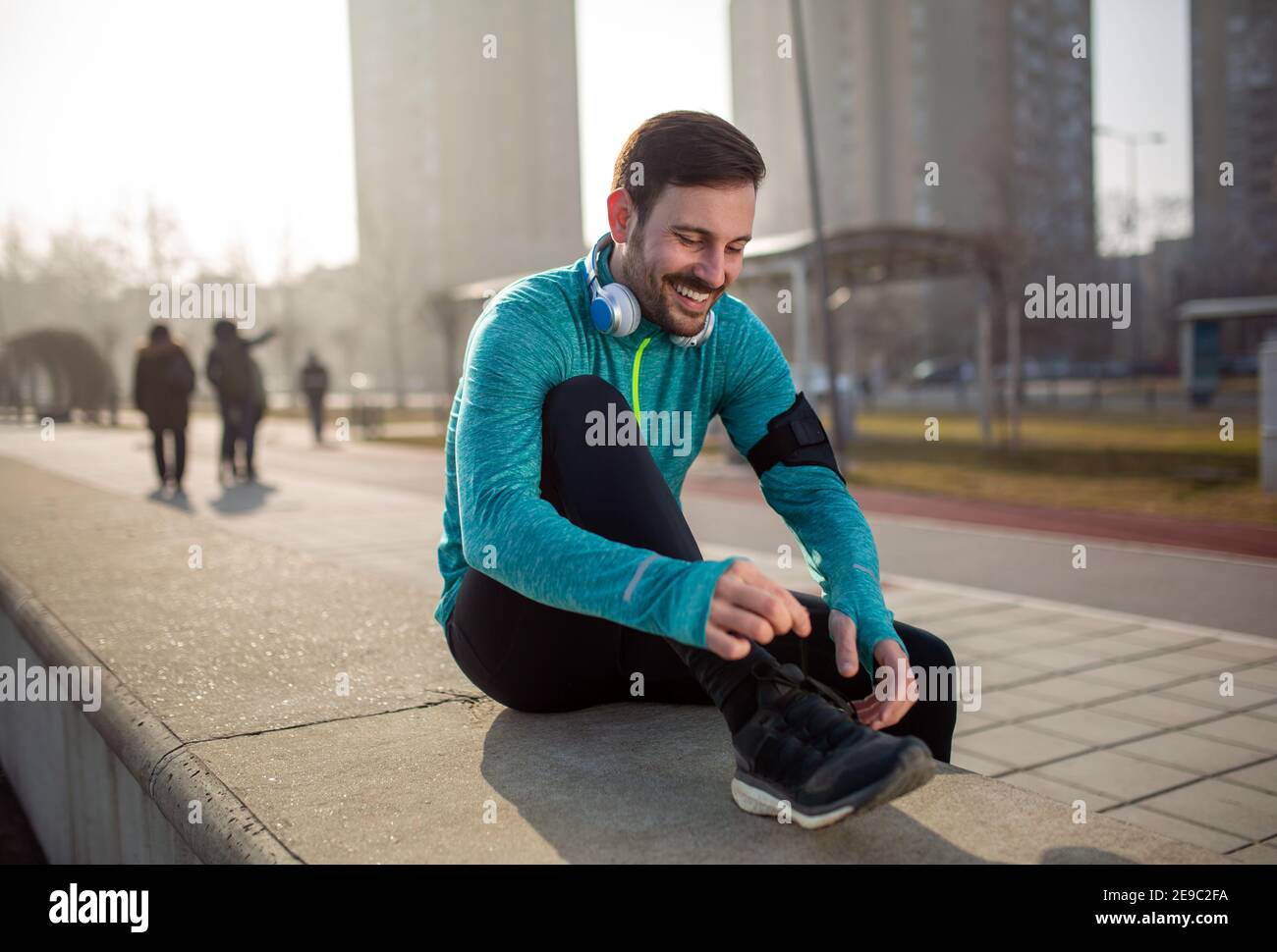 Runner training shoes hi-res stock photography and images - Alamy