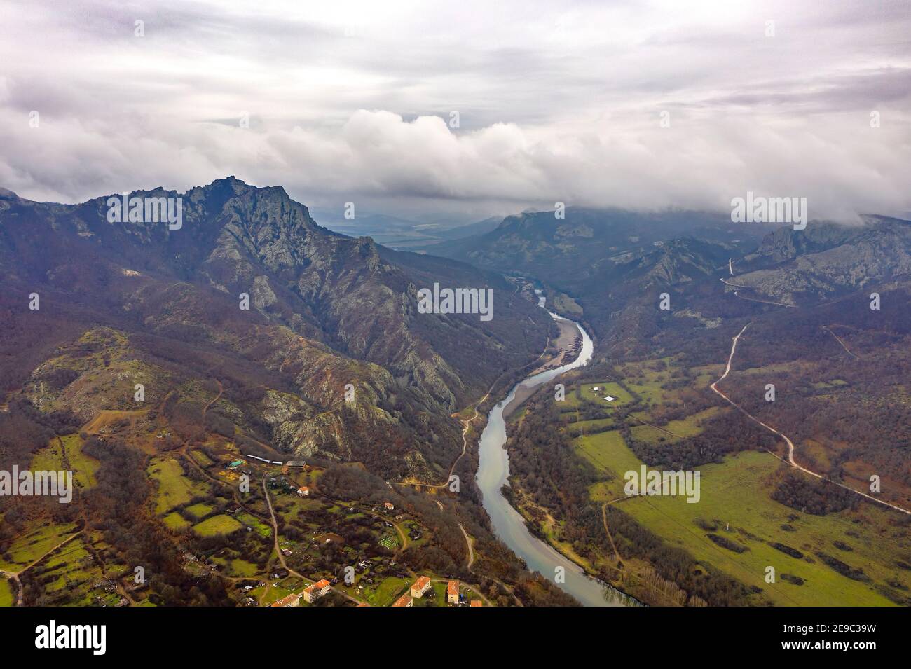 View on the beautiful mountains in Bulgaria Stock Photo - Alamy