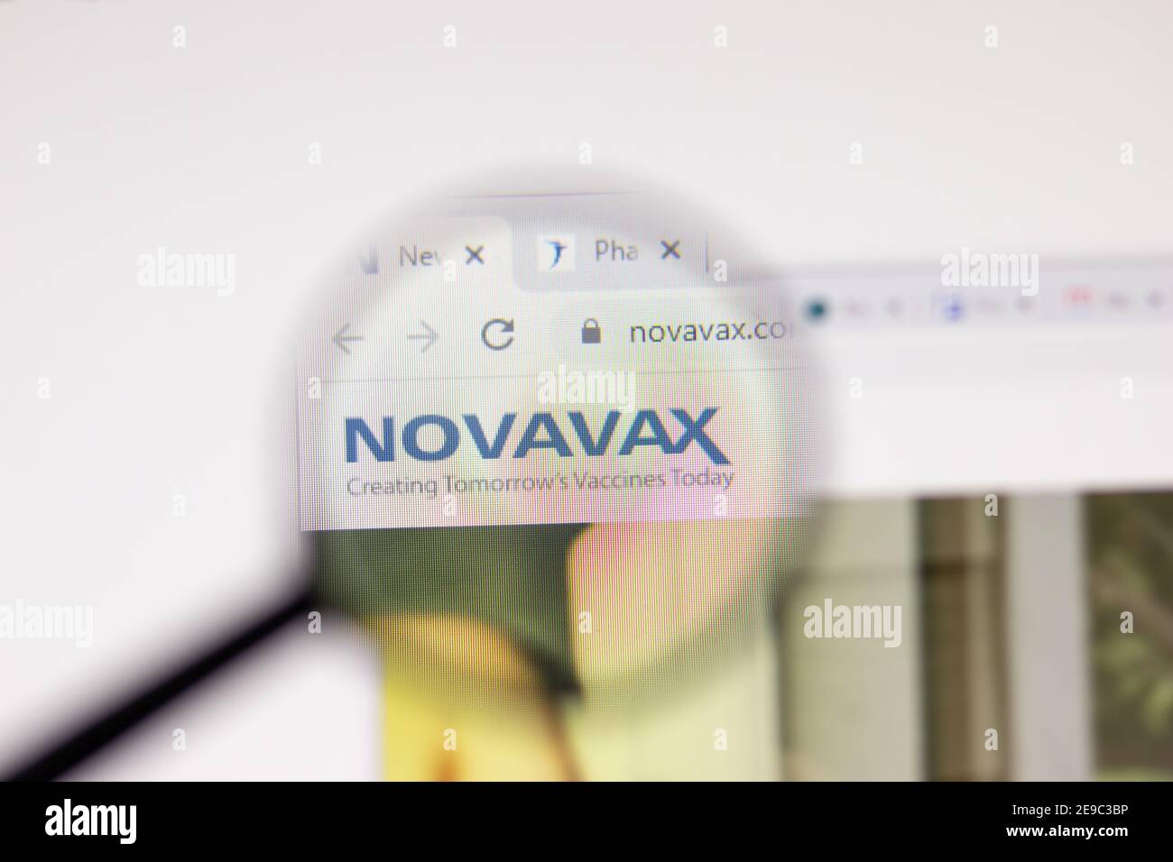 Novavax logo hi-res stock photography and images - Alamy