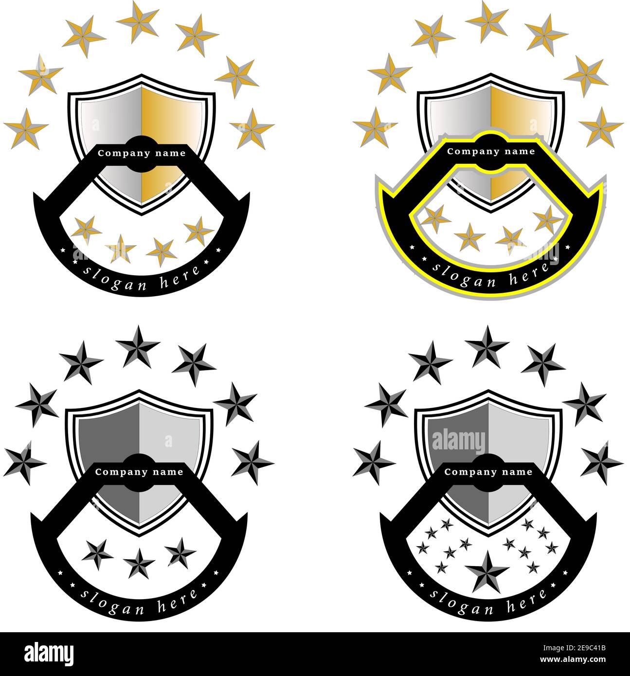 Vector graphic for logo and slogan template : business - logo - vector ...