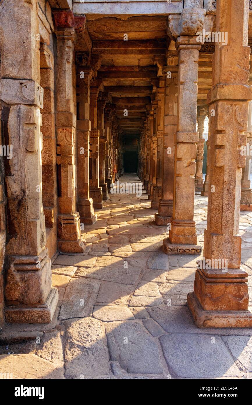 Qutub Minar is a UNESCO World Heritage Site area of New Delhi, India ...