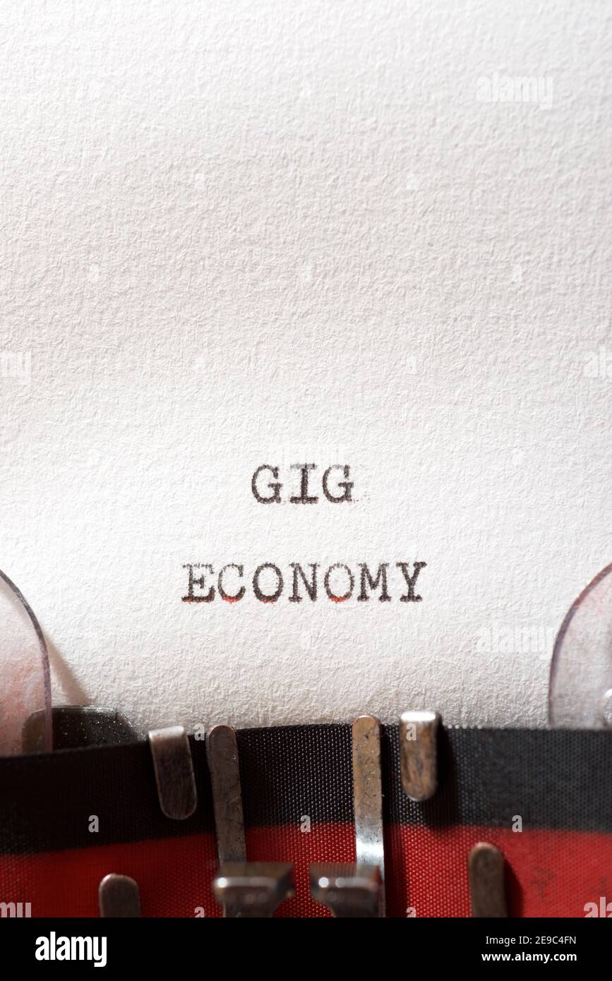 Word writing text gig hi-res stock photography and images - Alamy