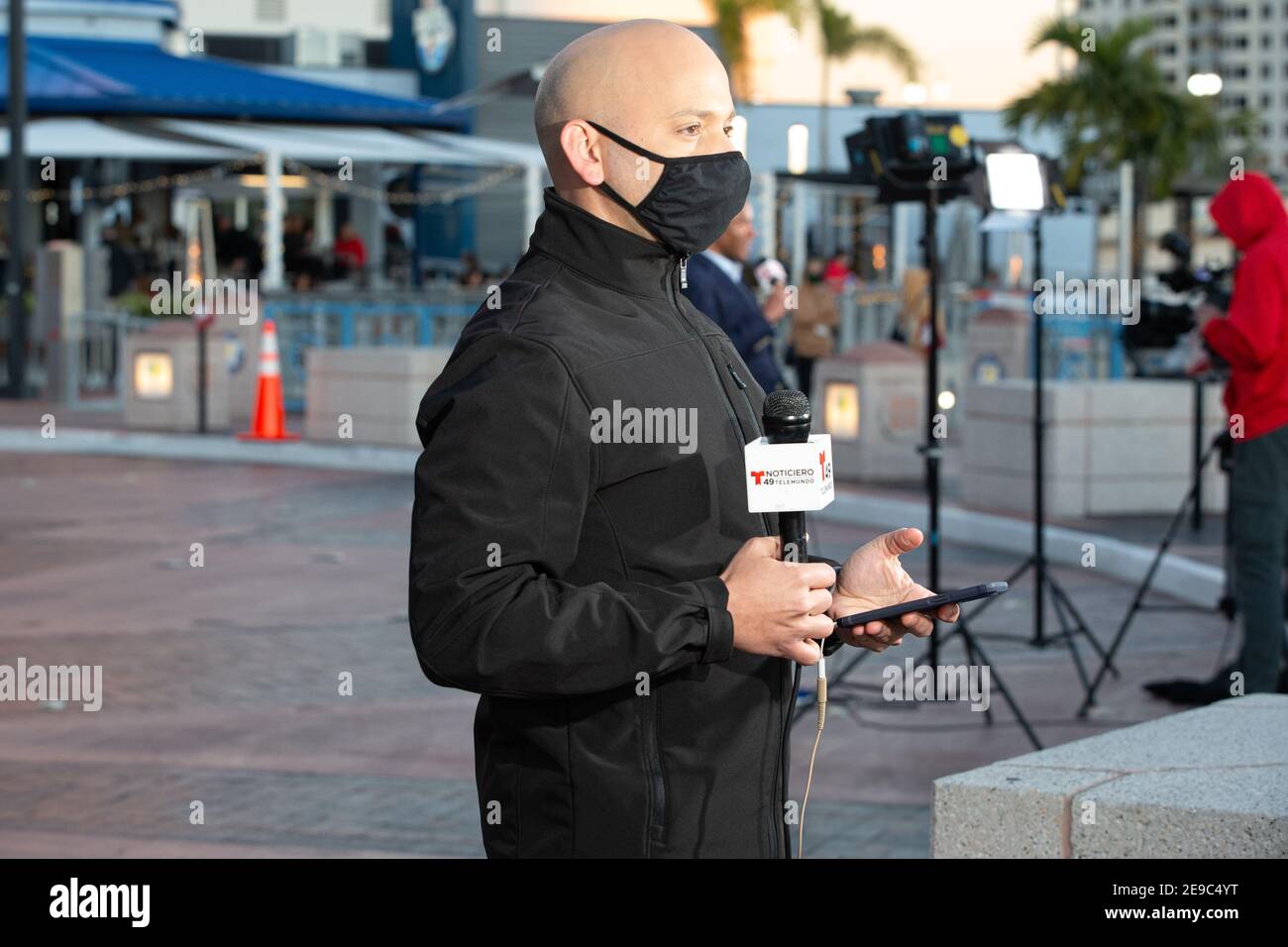 Wednesday, February 3, 2021; Tampa, FL, USA; A general view of a new ...