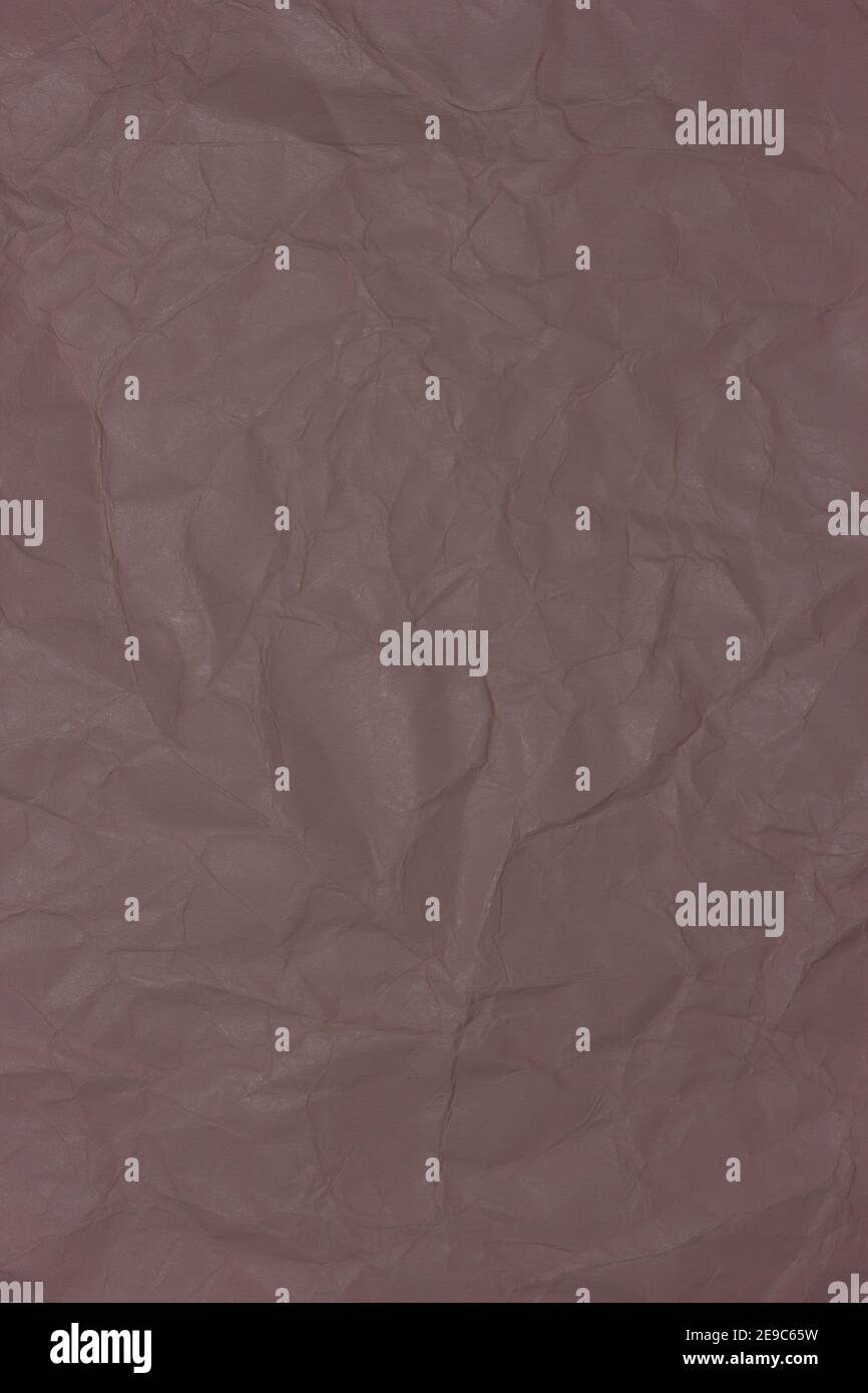 Brown crumpled paper background texture Stock Photo - Alamy