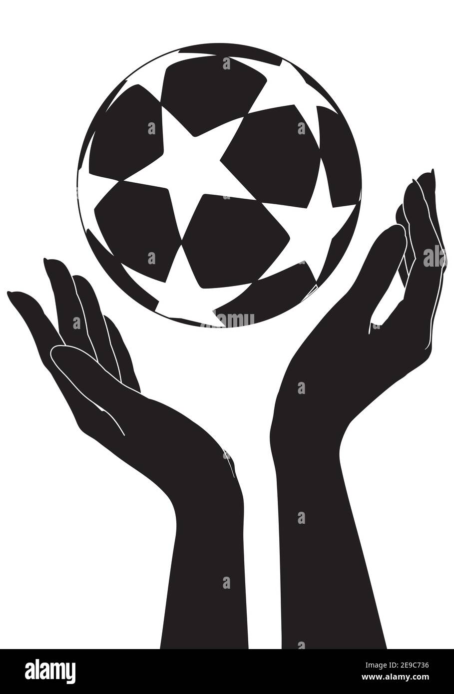 Soccer football league two play Stock Vector Images - Alamy